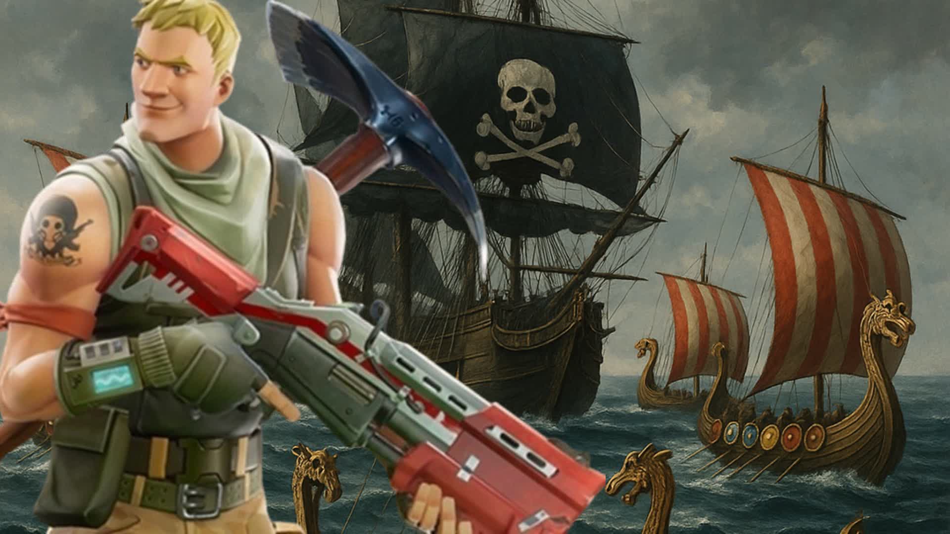 Vikings vs pirates 6585-4347-8625 by patuki_studio - Fortnite