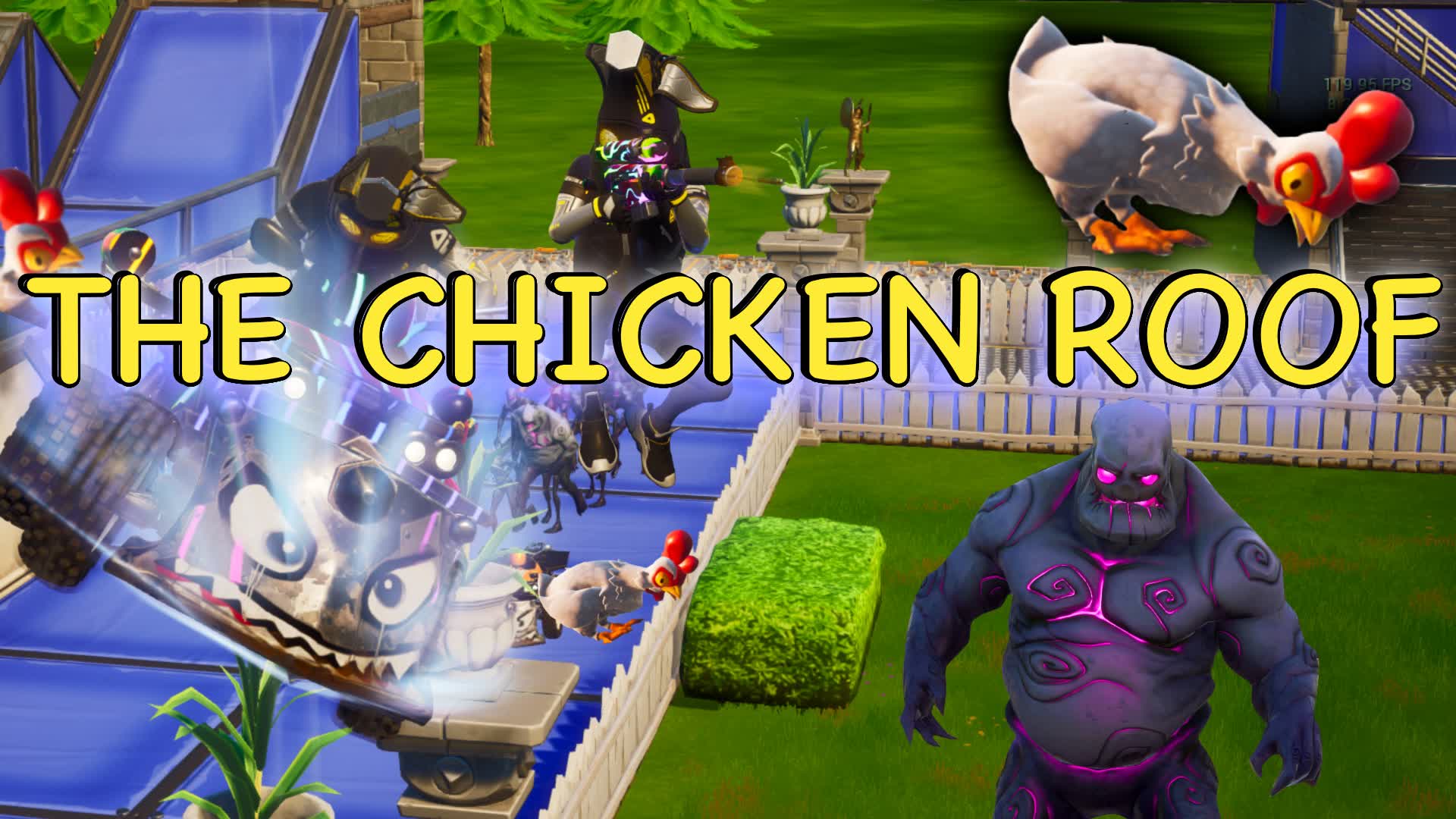 The Chicken Roof 8723-0505-5977 by homek1ng - Fortnite Creative Map ...