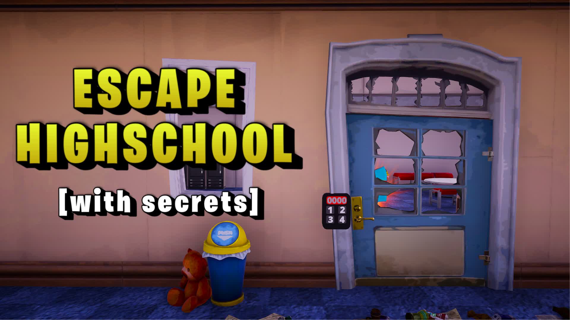 ESCAPE HIGH SCHOOL🏫 2424-5127-5833 by zaku9 - Fortnite