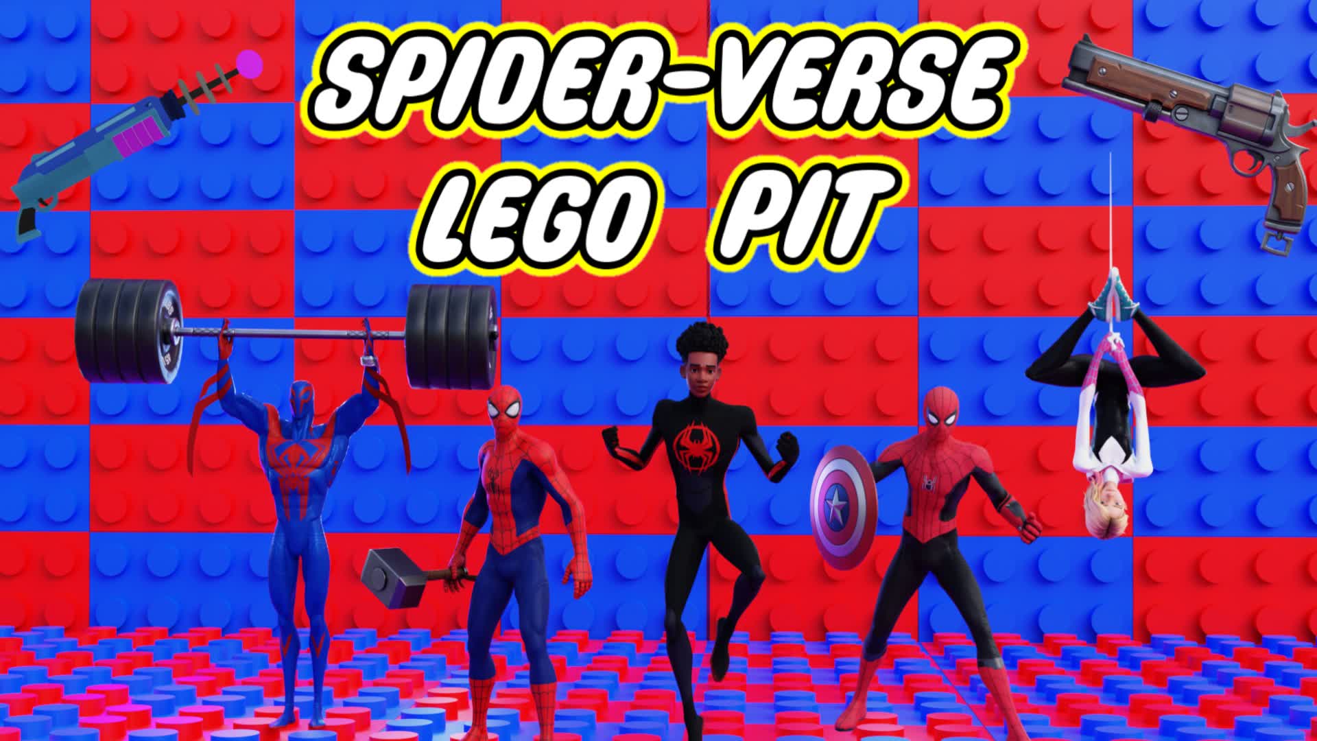 SPIDER-VERSE LEGO PIT - FREE FOR ALL 2320-3310-0705 by spiderguy ...