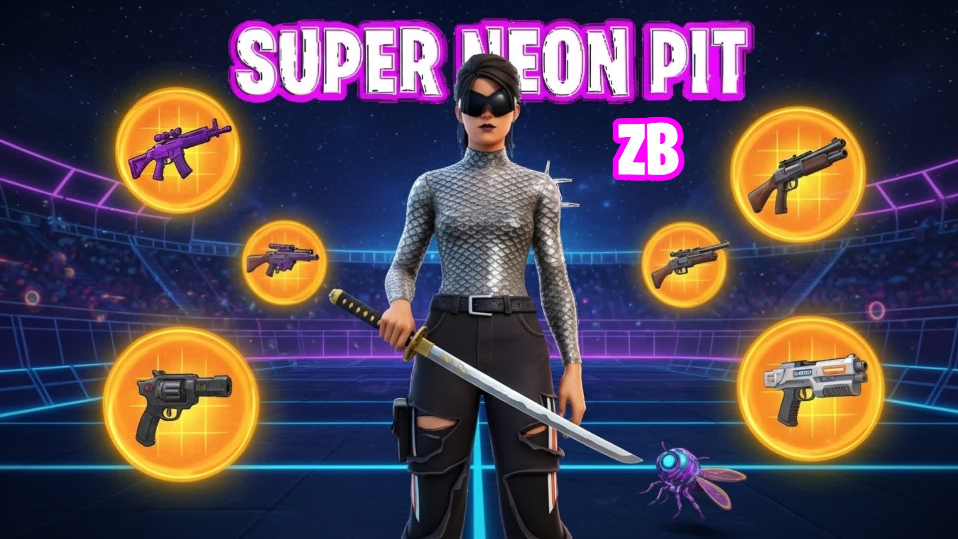 SUPER NEON PIT ZB 6155-4895-1802 by ana_rl - Fortnite