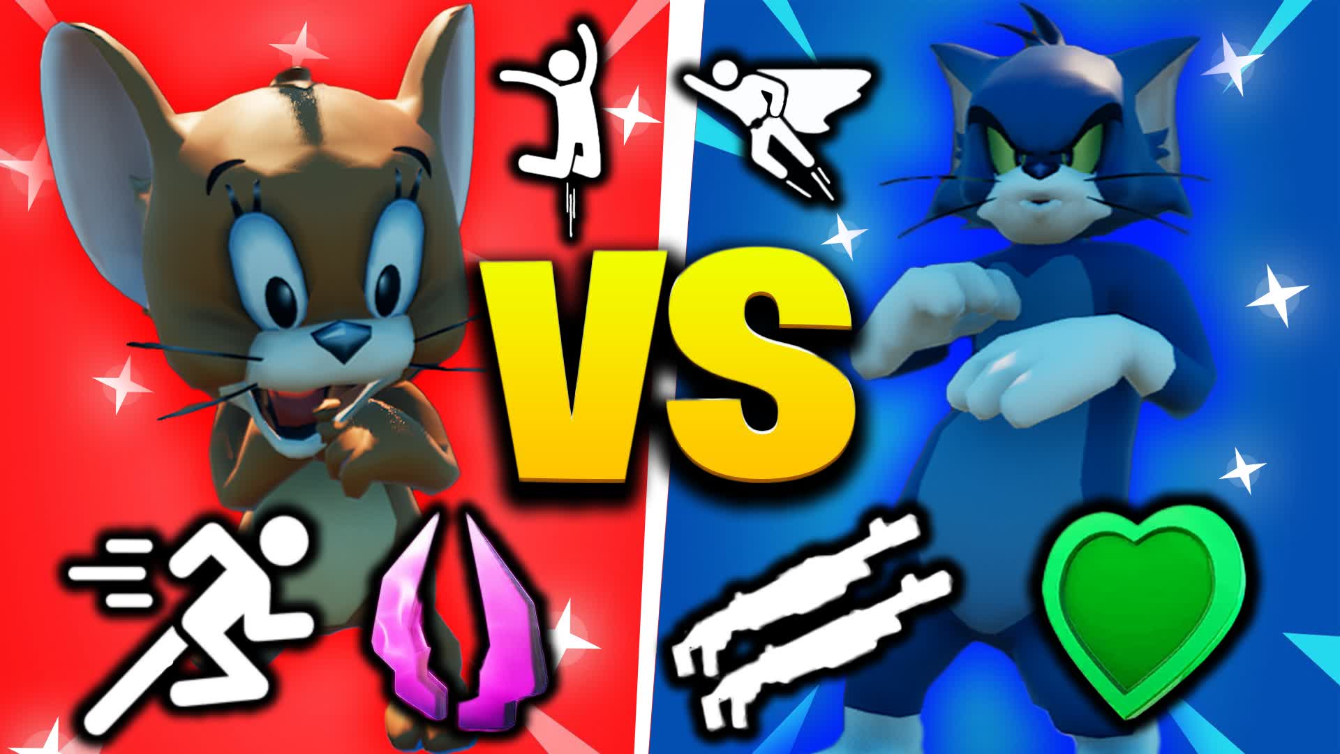 🆕HEROES TOM VS JERRY🦸 8103-4758-5913 by birdbrain - Fortnite Creative ...