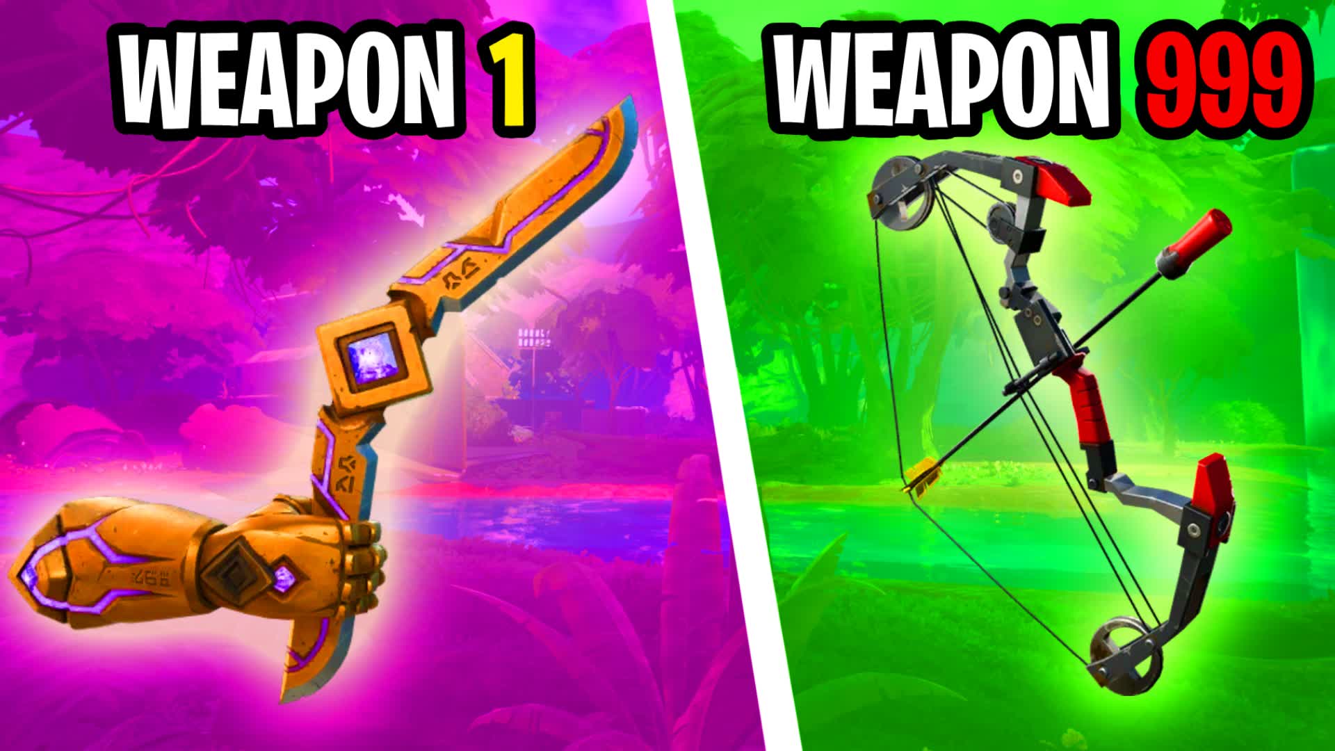 🔫 GUN GAME 🍌 JUNGLE ONE SHOT 1514-9601-7108 by reycreator - Fortnite