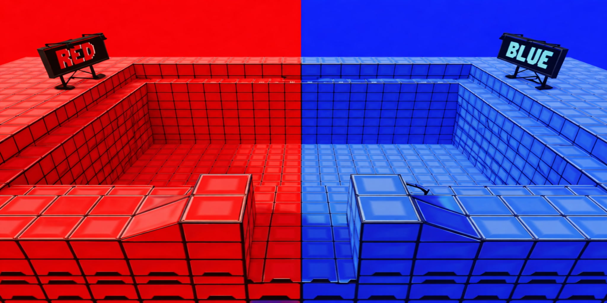 RED VS BLUE GOGO 3568-4693-6068 by odinurpower - Fortnite Creative Map ...