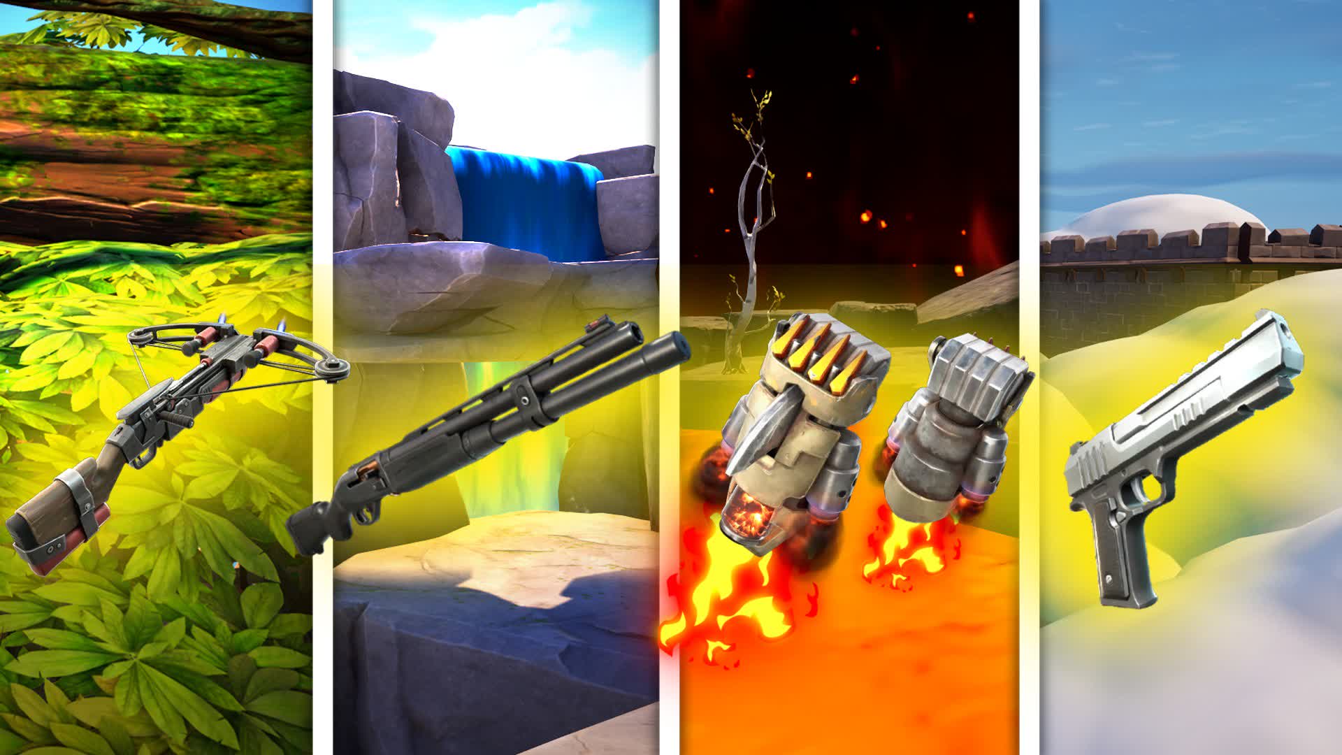 4 ELEMENTS FREE FOR ALL 🔥💨🌊🌱 2689-7265-1271 by el3ktro - Fortnite