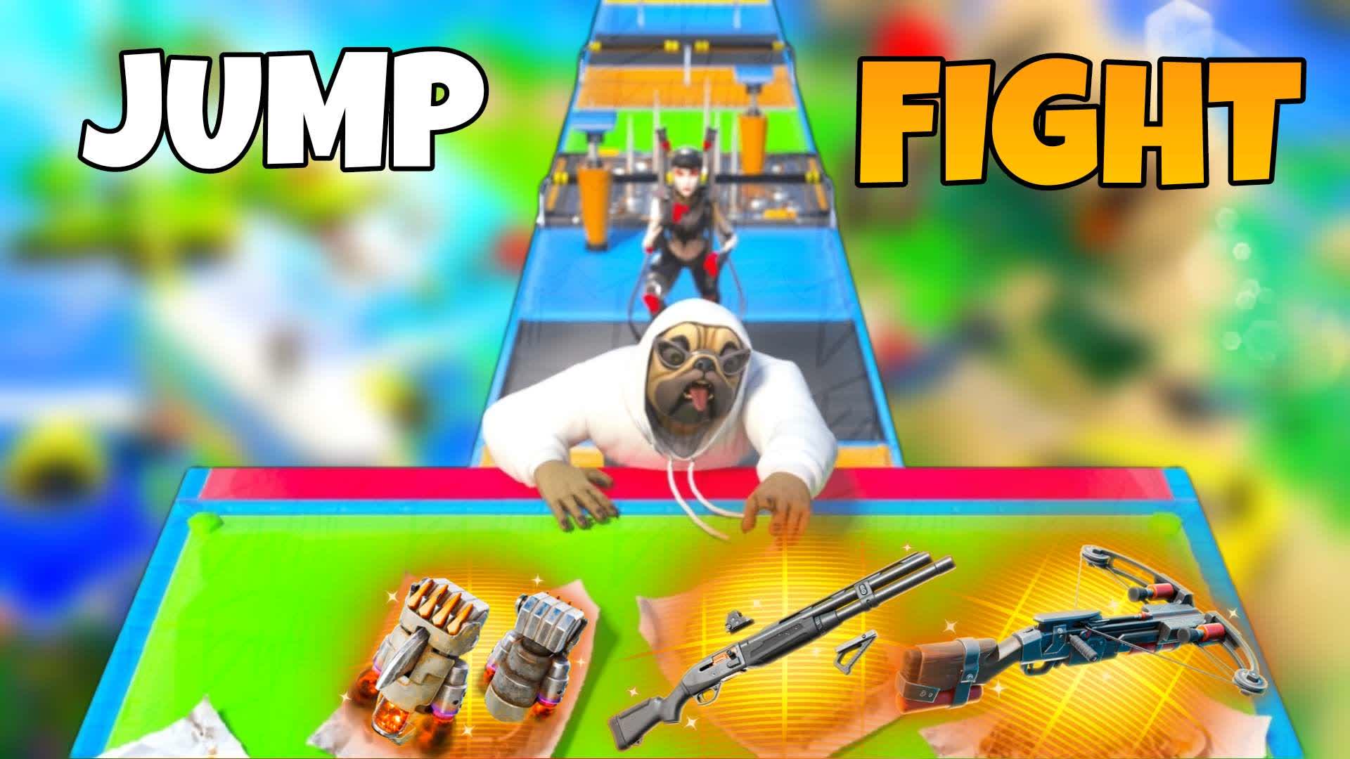 🎯JUMP AND FIGHT🔫 9751-6906-3616 by aceuefn - Fortnite Creative Map Code ...