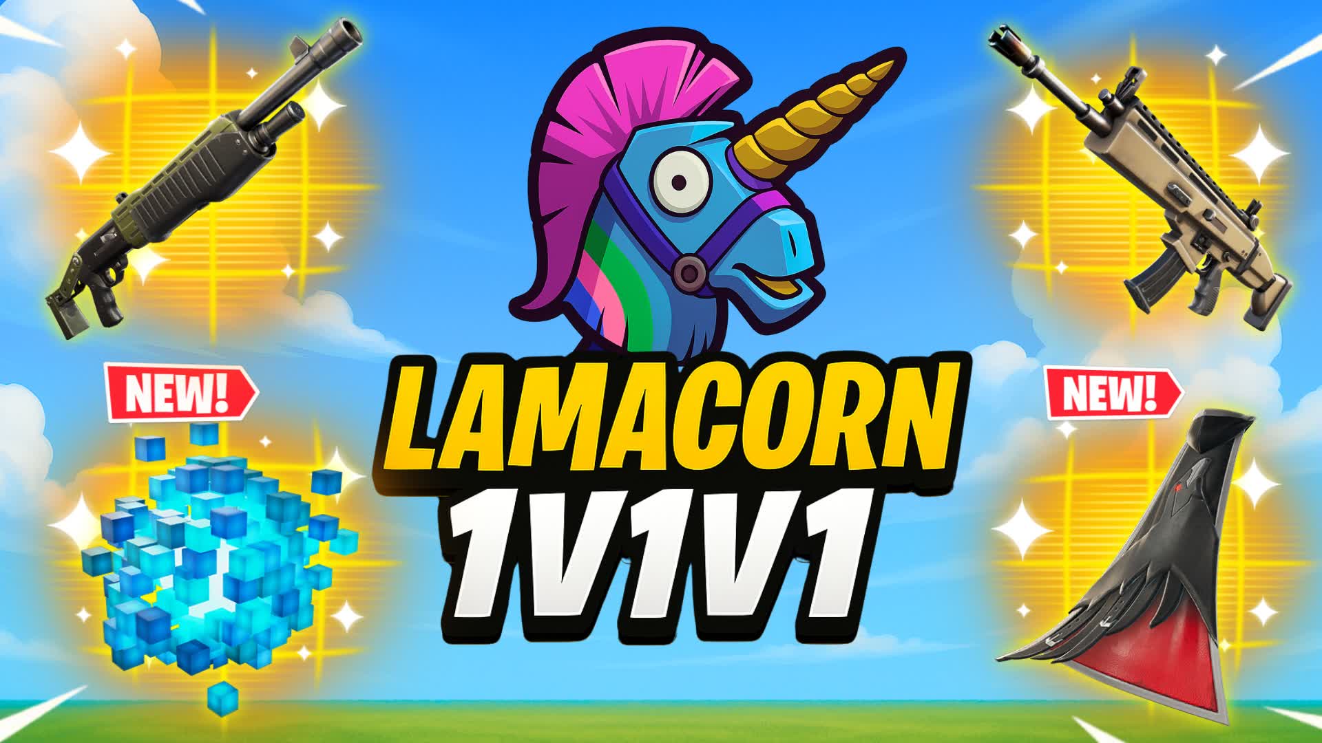 LAMACORN 1V1V1 🦙 7650-1489-4110 by thefivezin - Fortnite Creative Map ...