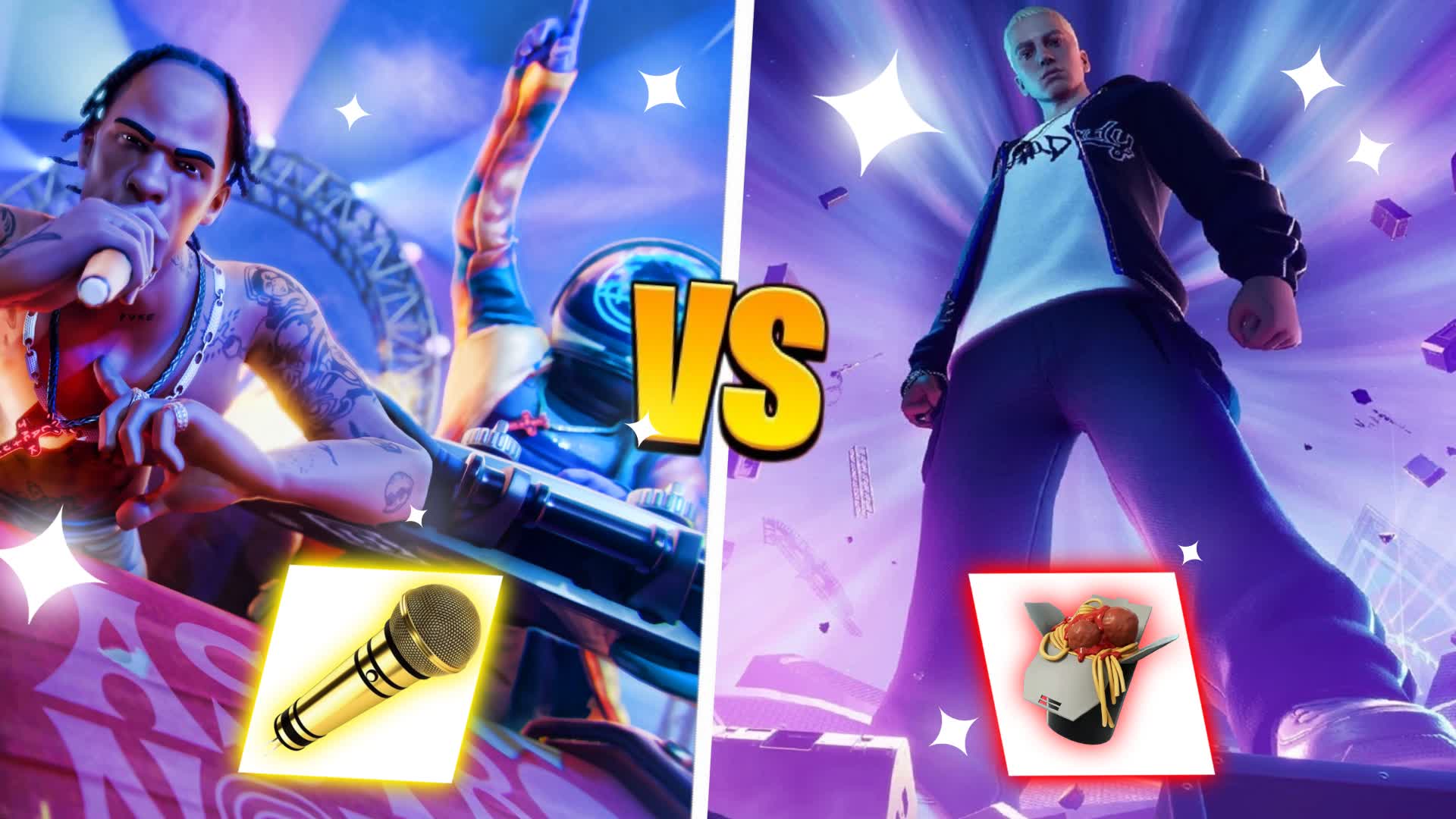 TRAVIS VS EMINEM🎶 FFA 4639-9469-5059 by bartito - Fortnite Creative Map ...