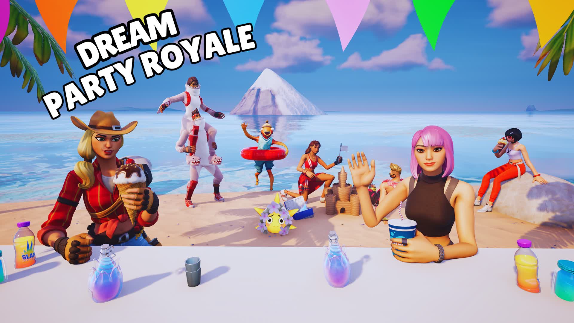 DREAM PARTY ROYALE🌙 0886-2688-8263 by joo8_8 - Fortnite Creative Map ...