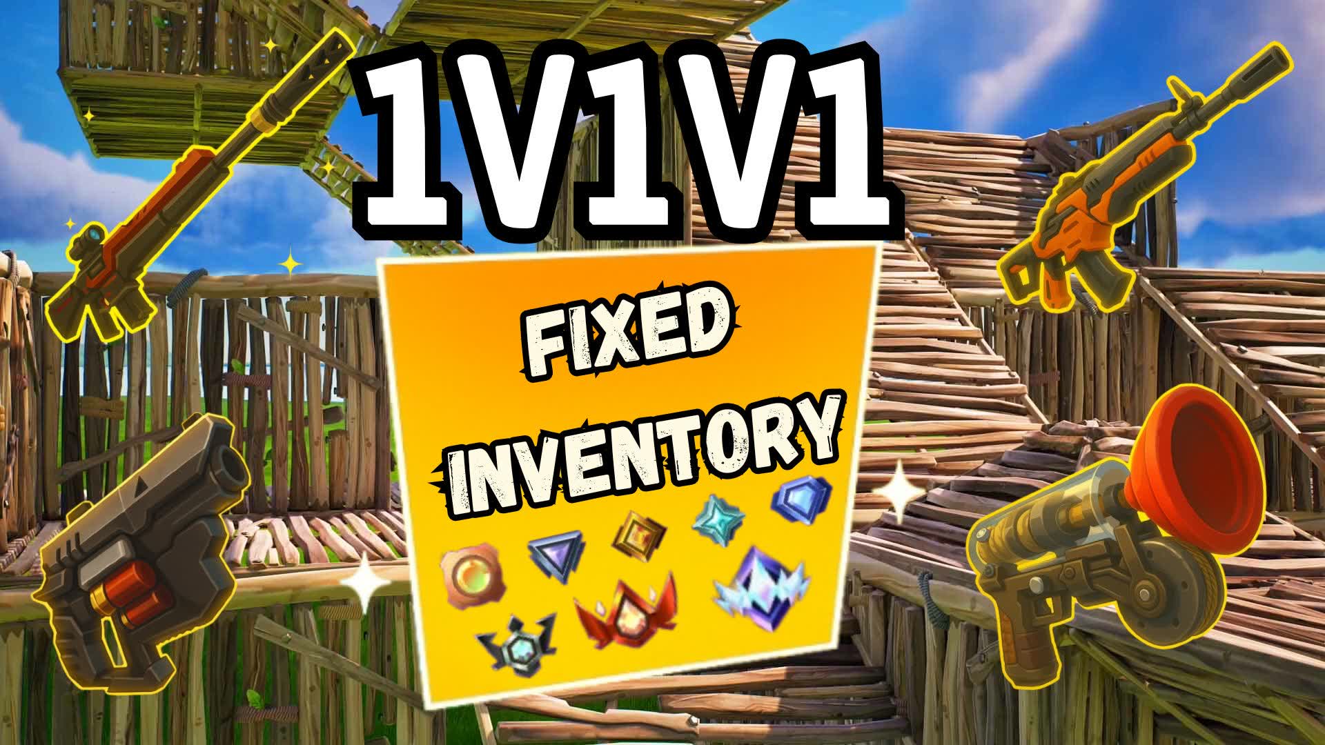 1v1v1 Fixed 8632-3120-6629 by lucassdv - Fortnite Creative Map Code - Fortnite.GG