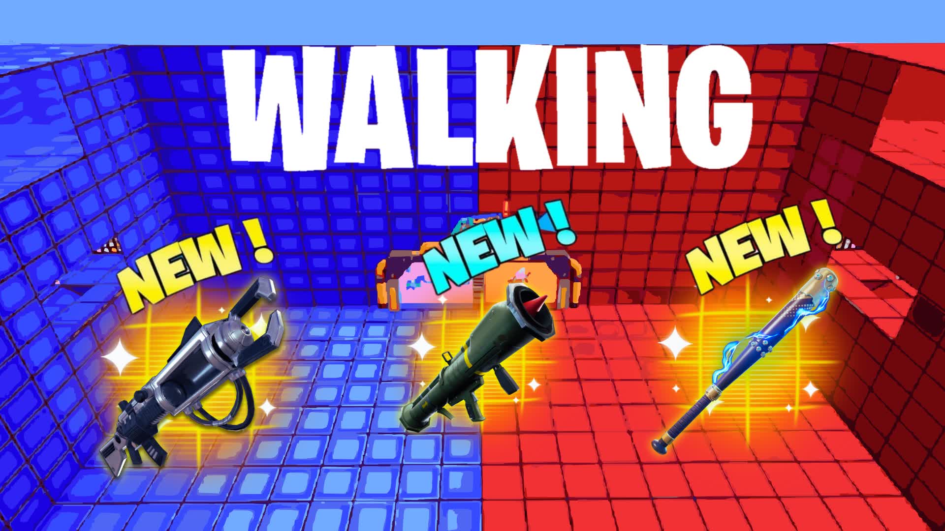 CHAOS RED VS BLUE WALKERS🔴🔵 0951-1983-8328 by dieflych - Fortnite ...