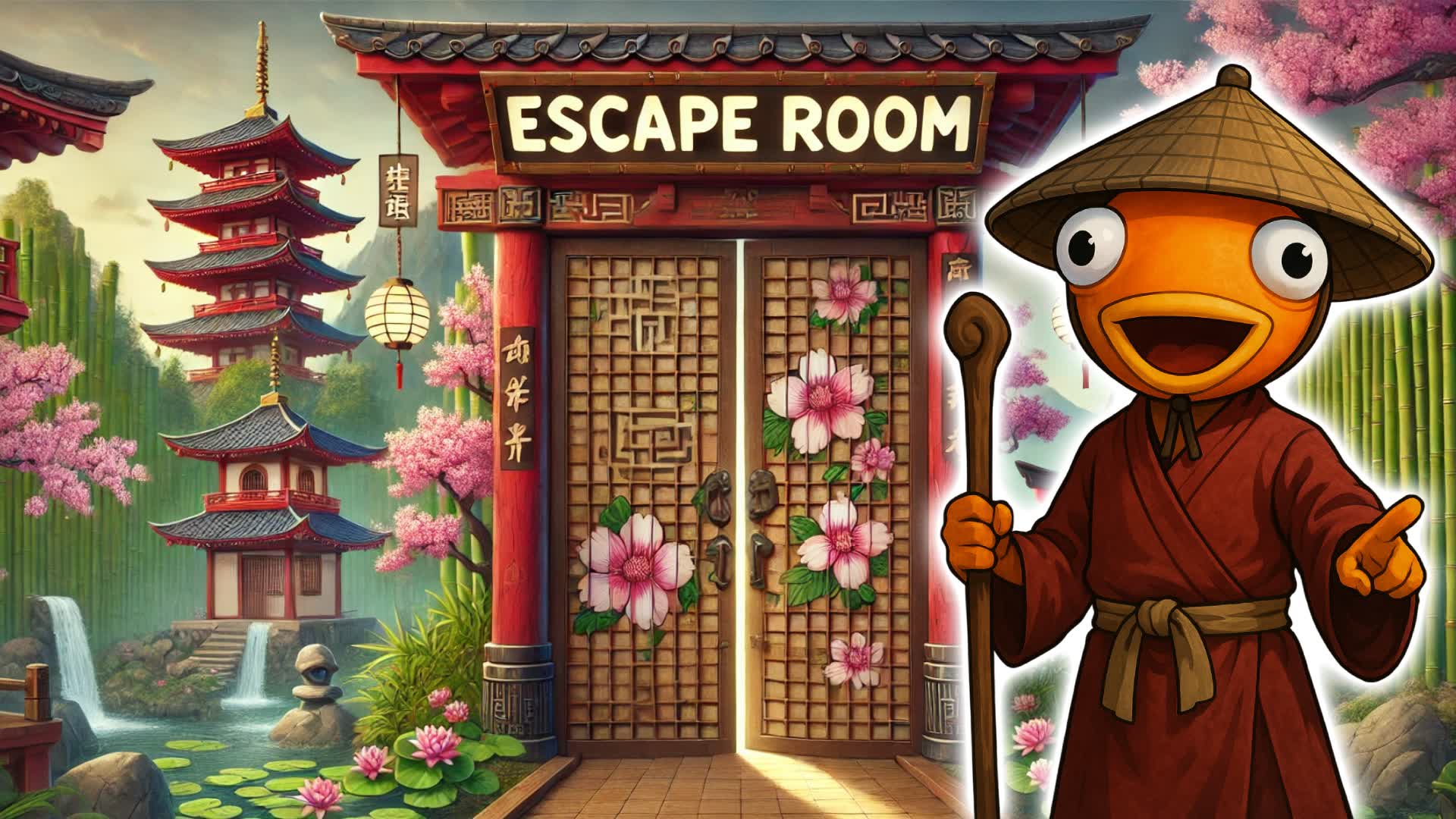 ASIA ESCAPE ROOM🚪 6586-2198-1208 by sifou - Fortnite Creative Map Code ...