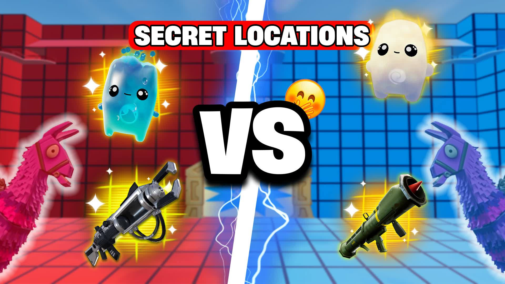 🦙Lama RED VS BLUE 🔴🔵 0556-8942-9263 by fahar - Fortnite Creative Map ...