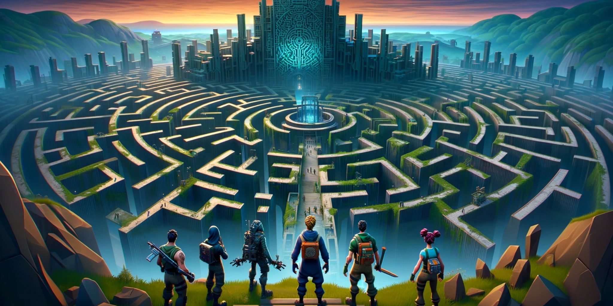 [2D] Fortnite: Maze Runner 8298-9781-9195 by lecreative - Fortnite Creative Map Code - Fortnite.GG