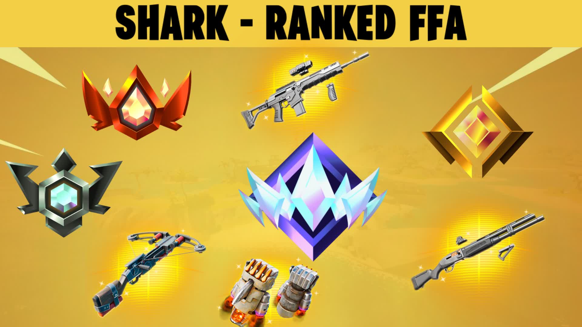 SHARK RANK FFA 5044-6586-3954 by ltnk - Fortnite Creative Map Code ...