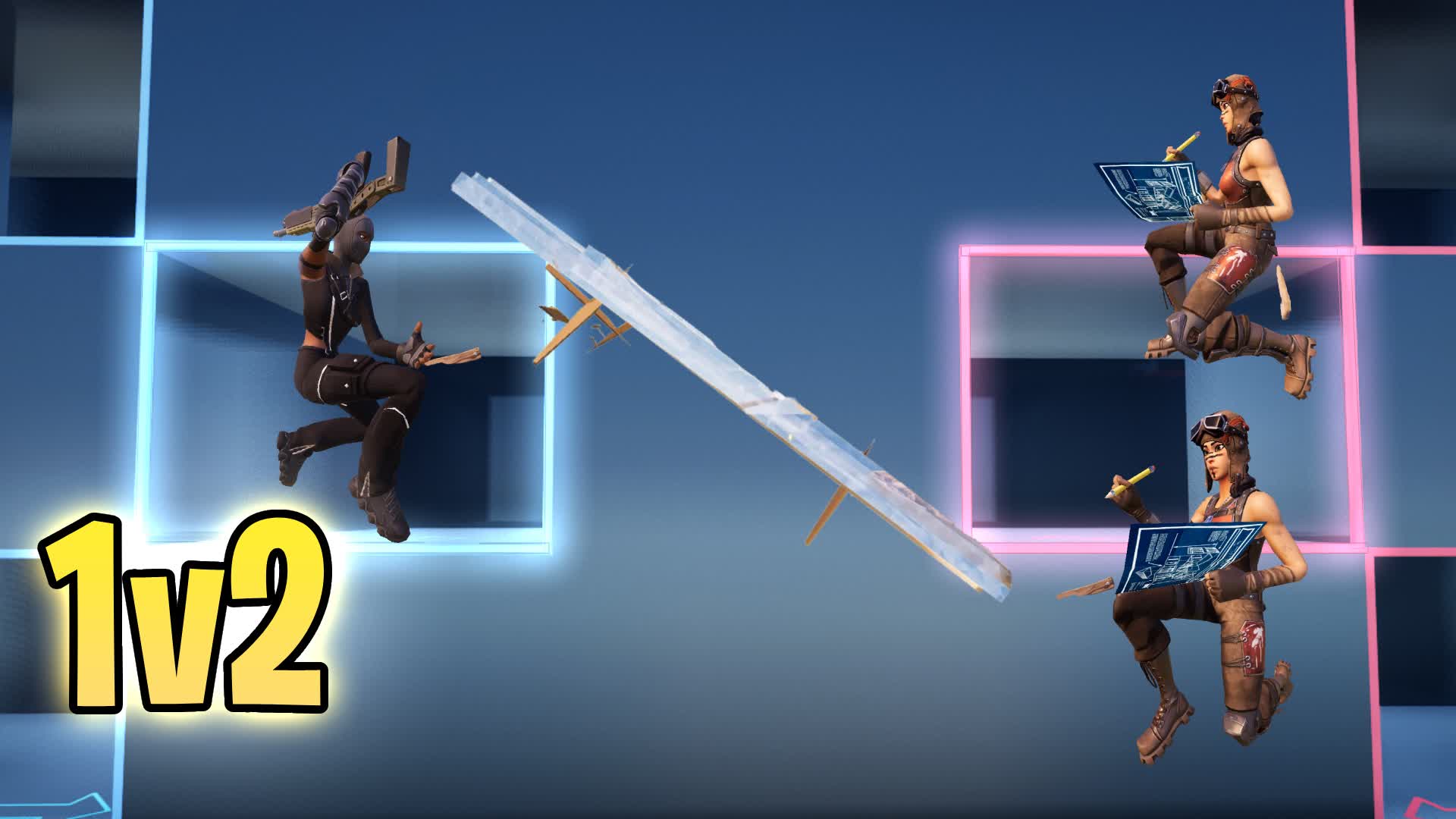 1V2 CLUTCH ZONEWARS [SPEED,2V1,TRIO] 2092-7566-4456 by taiboog - Fortnite