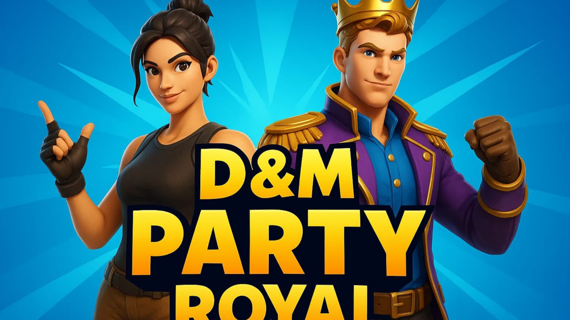 D&M Party Royale 3783-0681-8815 by sabsi_79 - Fortnite Creative Map Code - Fortnite.GG