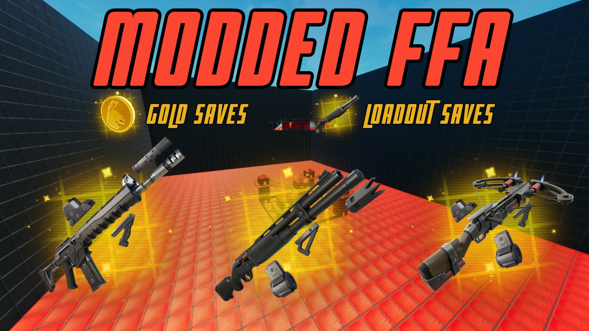 🔫 MODDED WEAPONS FFA 🚫 9332-5668-9619 par dlr - Fortnite