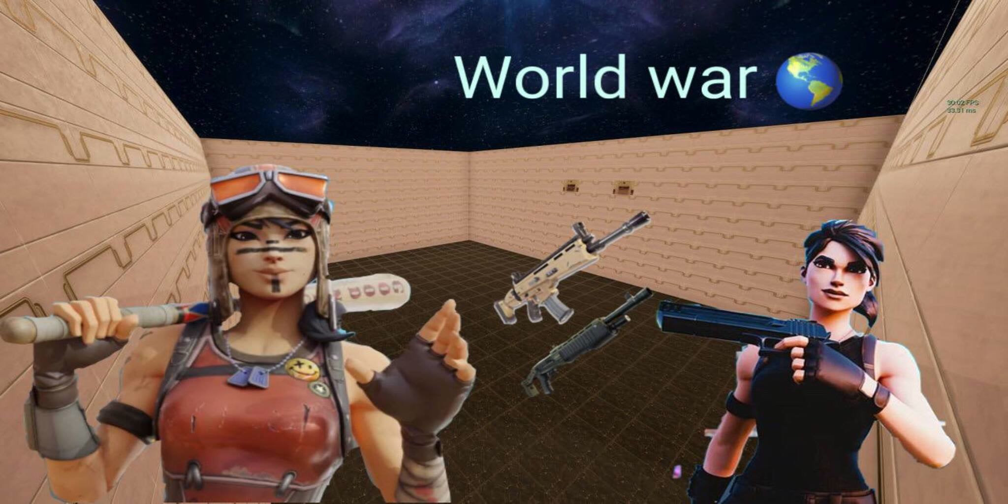 سكرمز الحرب العالمية 5937-1161-8838 by wlw - Fortnite Creative Map Code ...