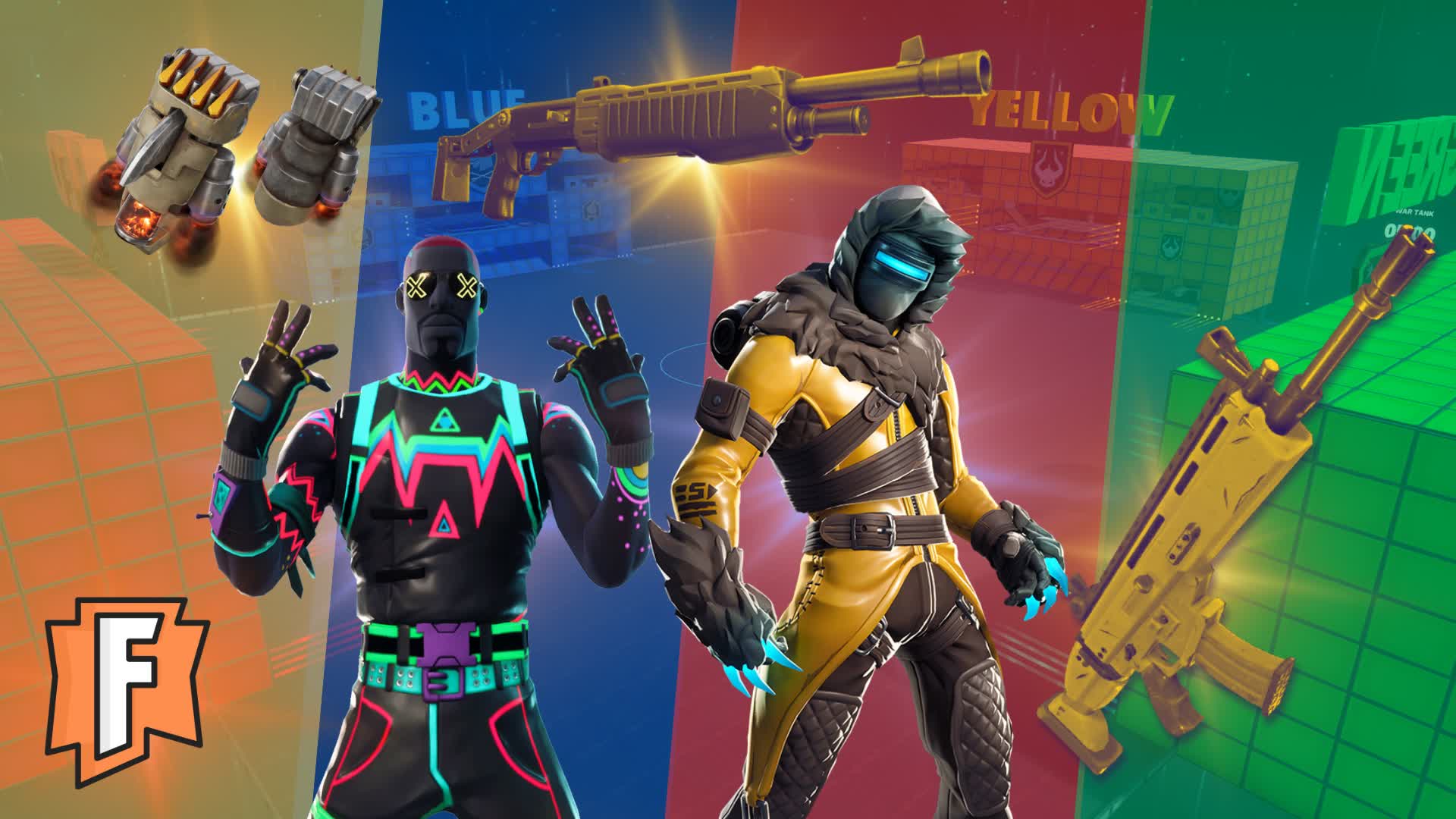 TEAM DEATHMATCH - FFA COLORS 🛡️🗿🏹 4098-0244-7722 by carlosle - Fortnite ...