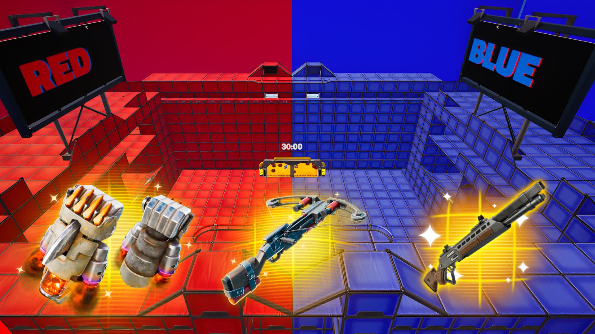 AMAZING RED VS BLUE 🔴🔵 4356-3674-5836 by noxuu3 - Fortnite Creative Map ...