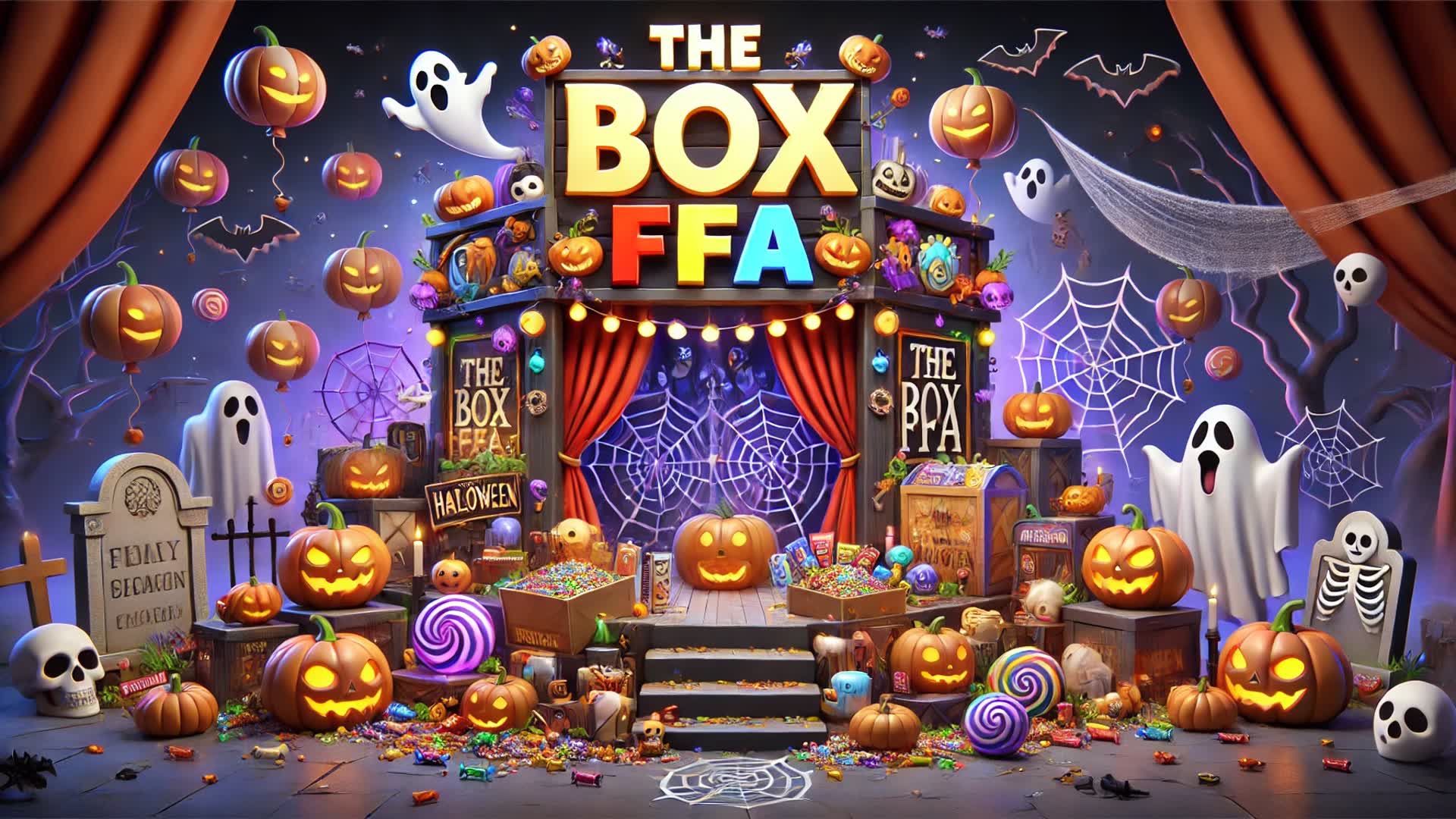 Box PvP 📦| Halloween Edition 🎃| FFA 0645-8535-0262 من ابتكار wsebi ...