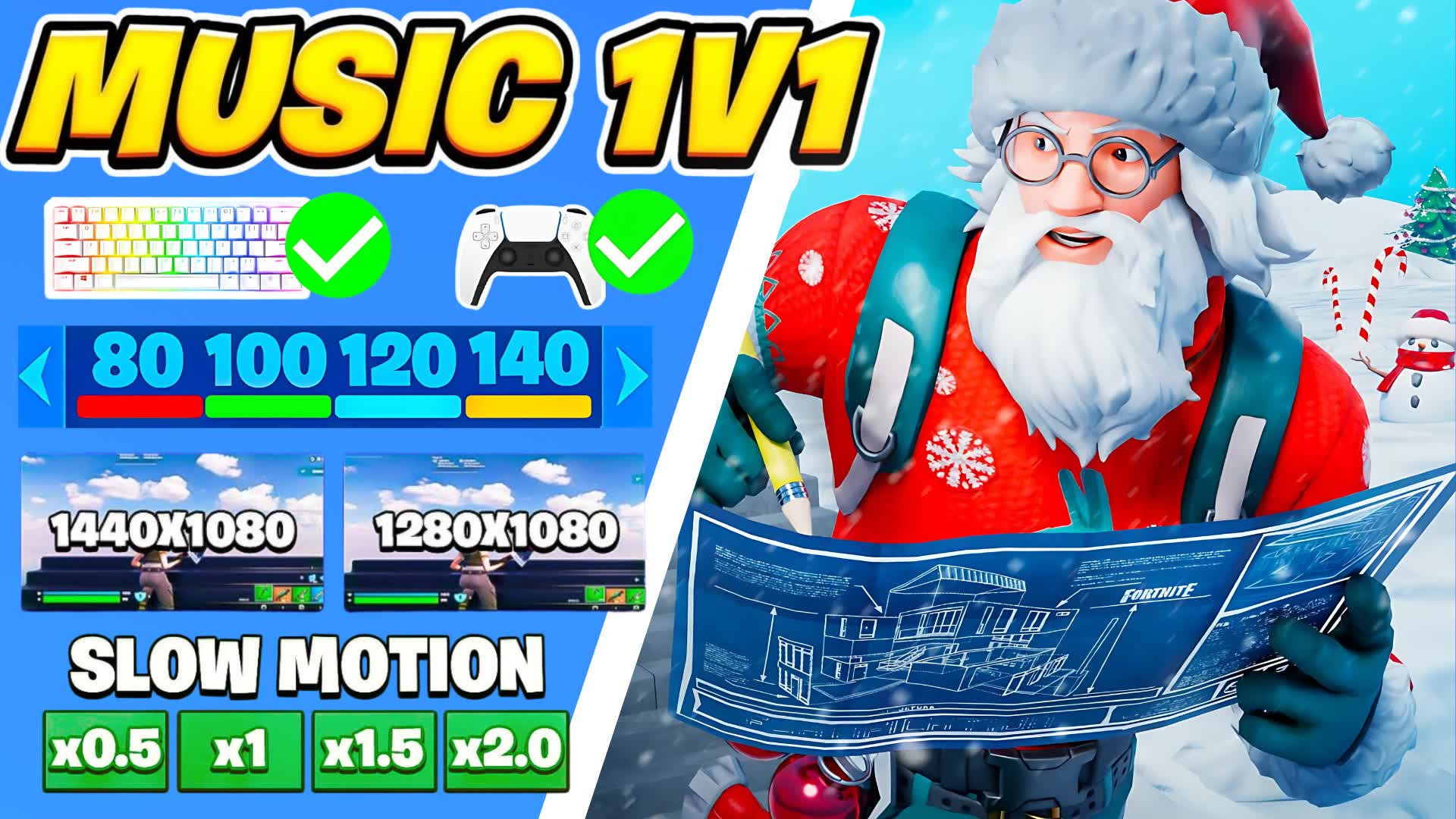 MUSIC 1v1 🎵[🎅🏻FIRST PERSON] 4010-3899-6805 by greygames - Fortnite ...