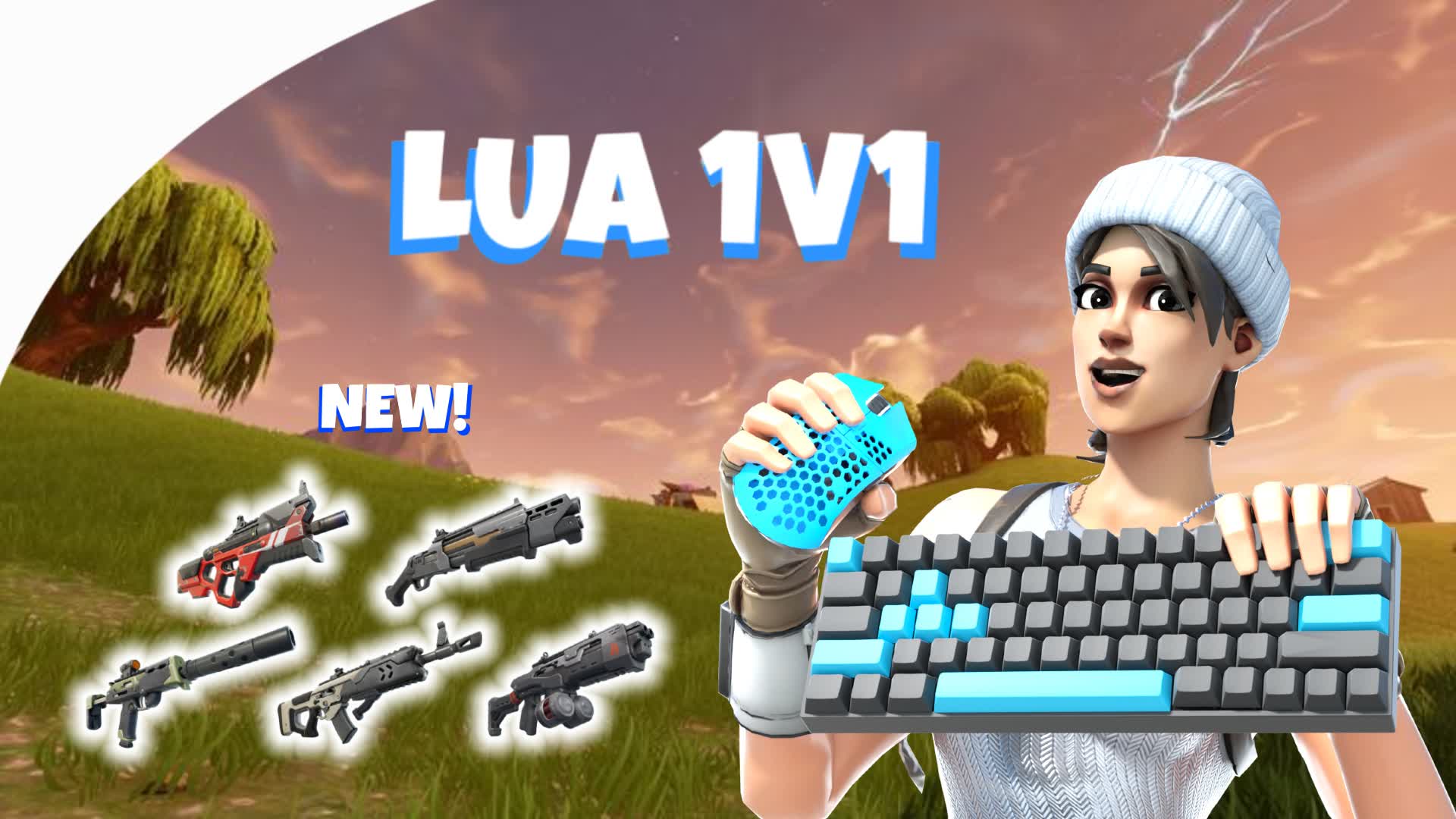LUA 1V1 BUILD FIGHT 3695-9776-4624 by lua1 - Fortnite Creative Map Code - Fortnite.GG