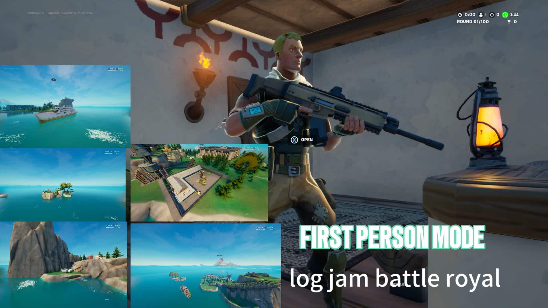 LogJam Battle Royal 2995-1892-1990 by quekd - Fortnite Creative Map ...