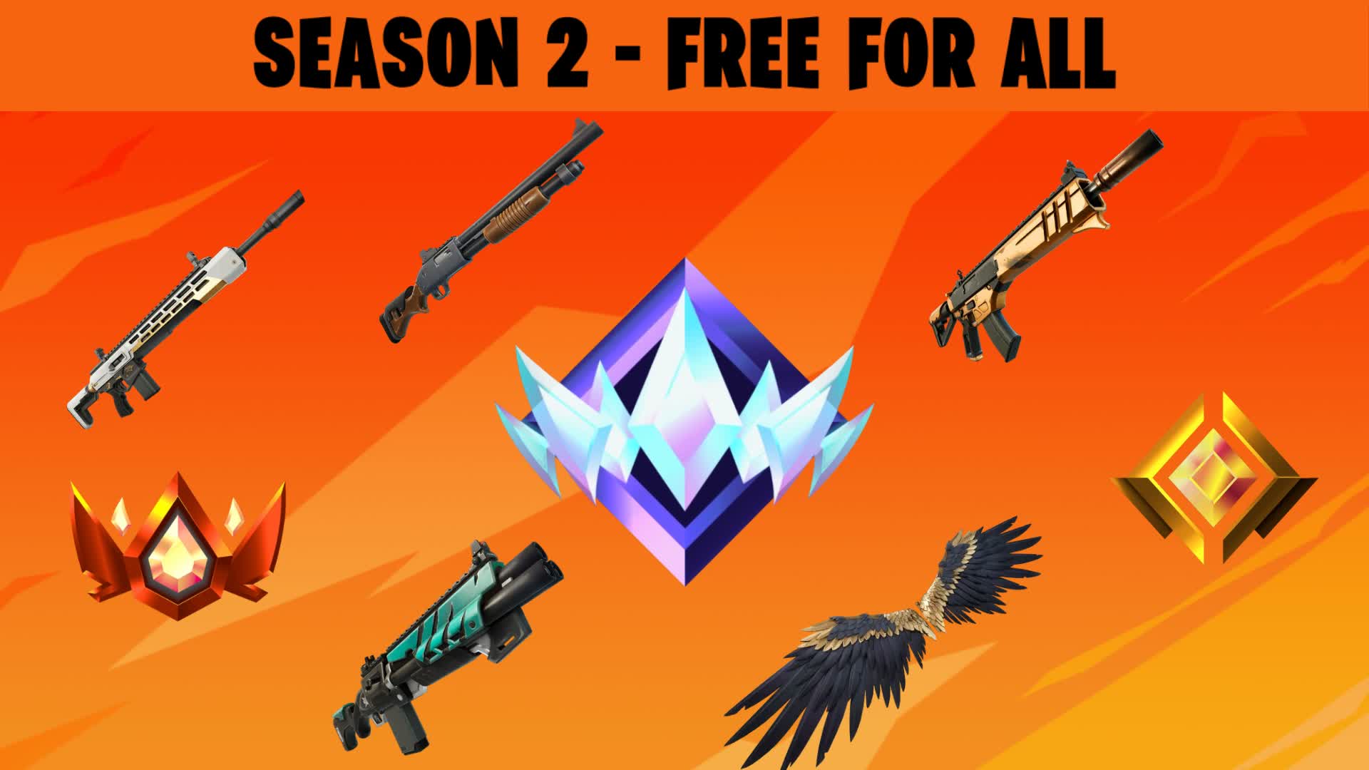 SEASON 2 - ALL WEAPONS 1127-9942-3991 by ltnetwork - Fortnite