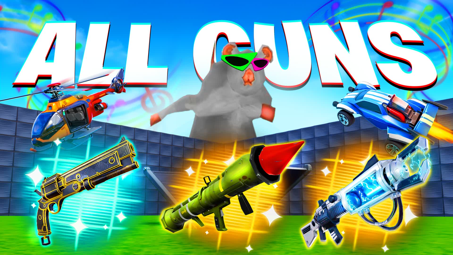 TIKTOK 1V1 ALL GUNS & VEHICLES - FFA 4591-5178-0085 by 729gang - Fortnite Creative Map Code ...