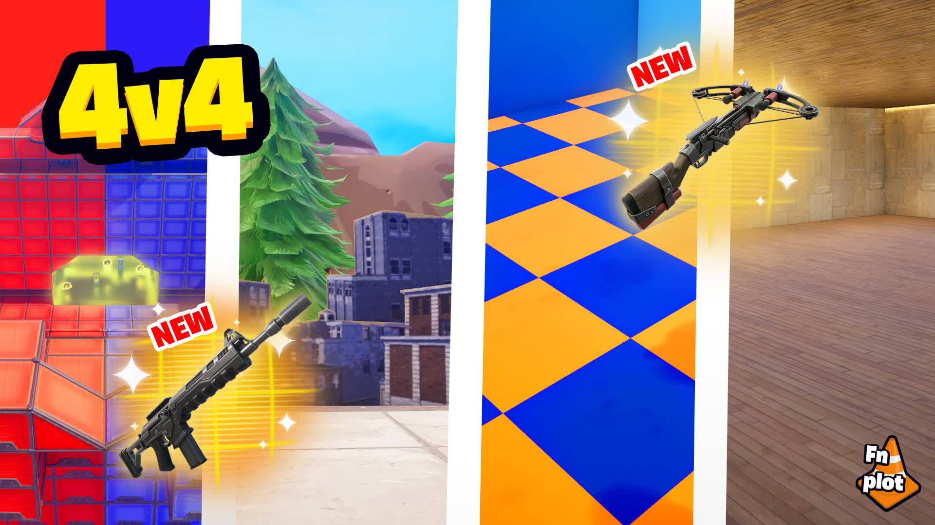 All Maps Fortnite 4v4 ⭐ 4372-7645-1460 by fnplot - Fortnite Creative ...