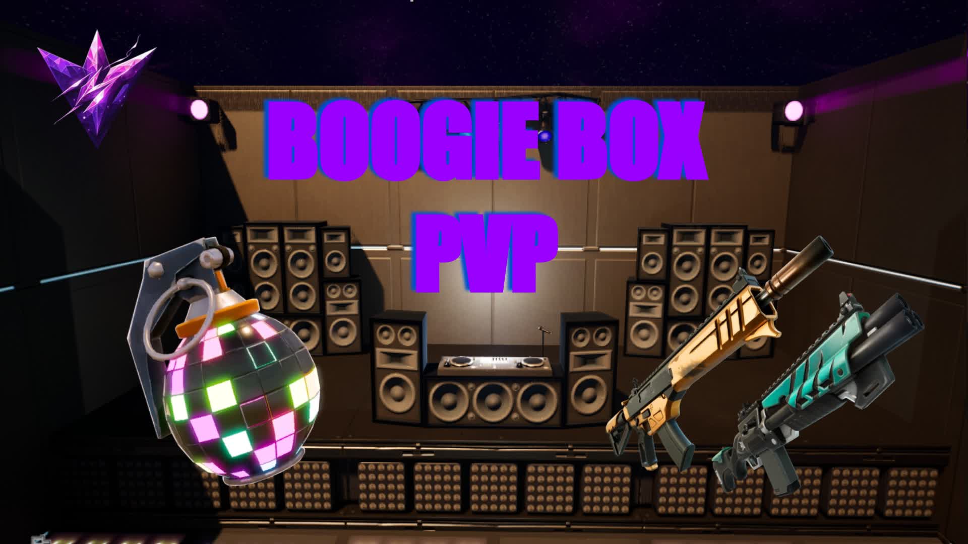 Boogie Box PVP 6468-9065-2406 by vertexstudios - Fortnite Creative Map ...