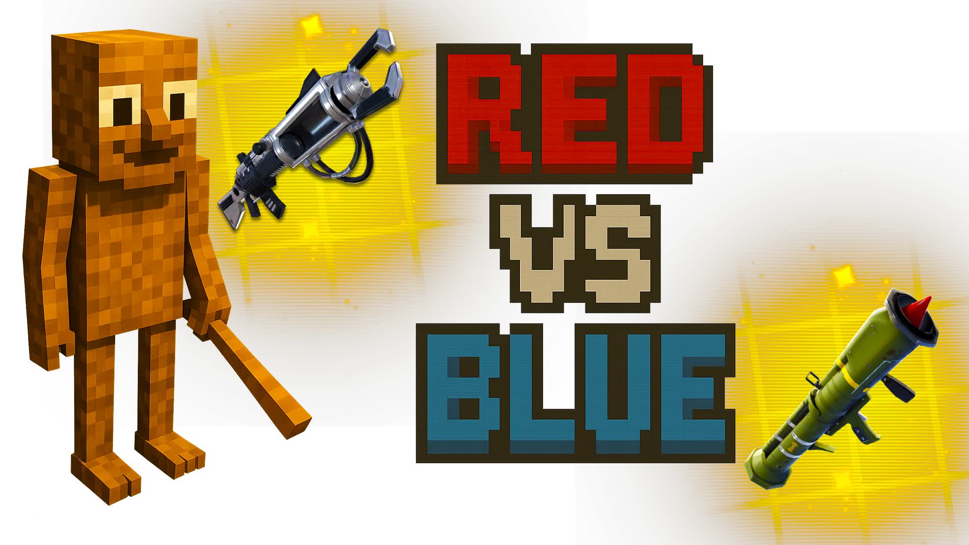 PIXEL RED VS BLUE 🔴🔵 5938-4416-6161 by leonid_solo - Fortnite Creative ...