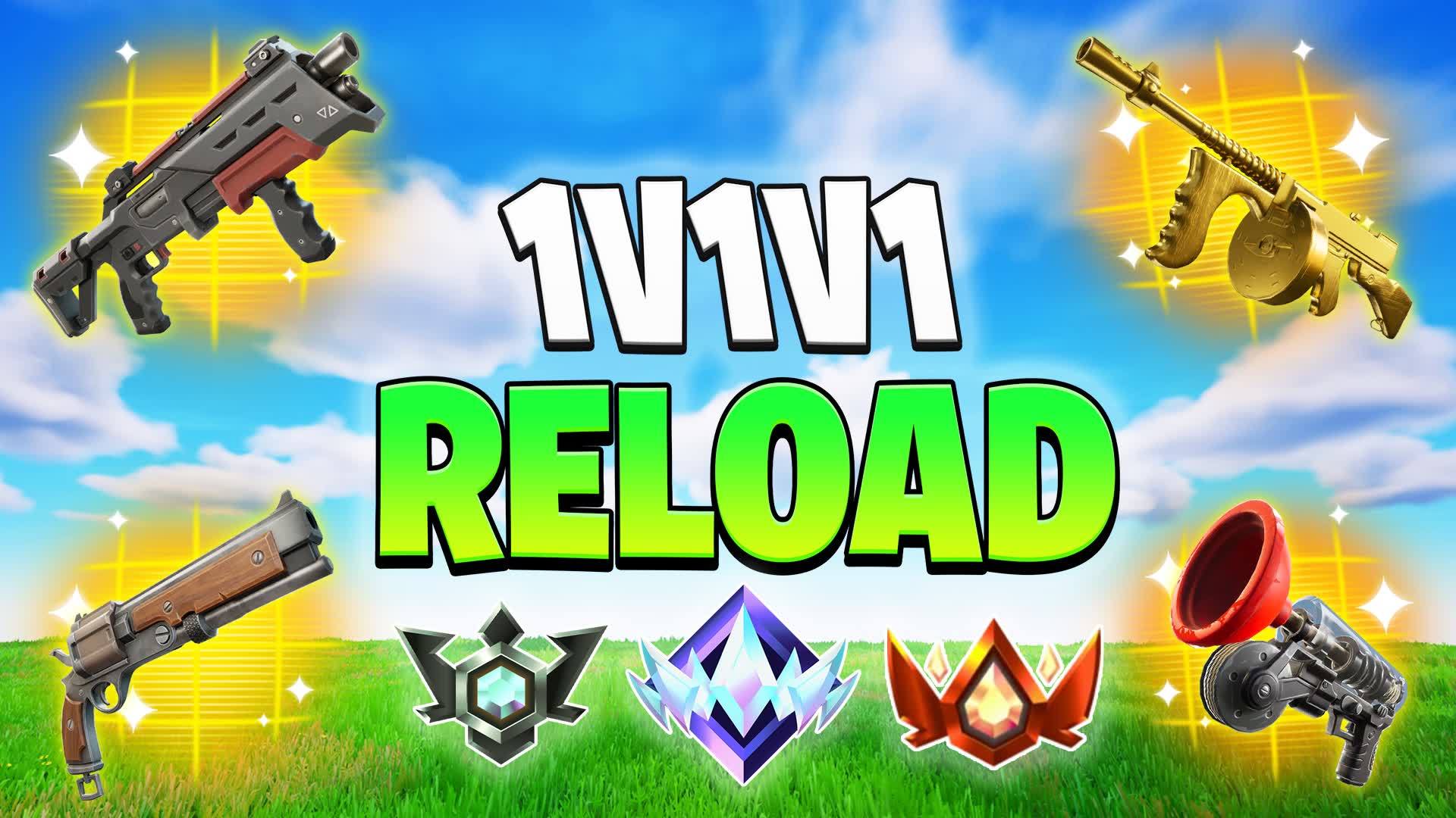 1V1V1 RELOAD 1V1 REALISTICS RANKED FFA 3726-4062-5316 by gano - Fortnite