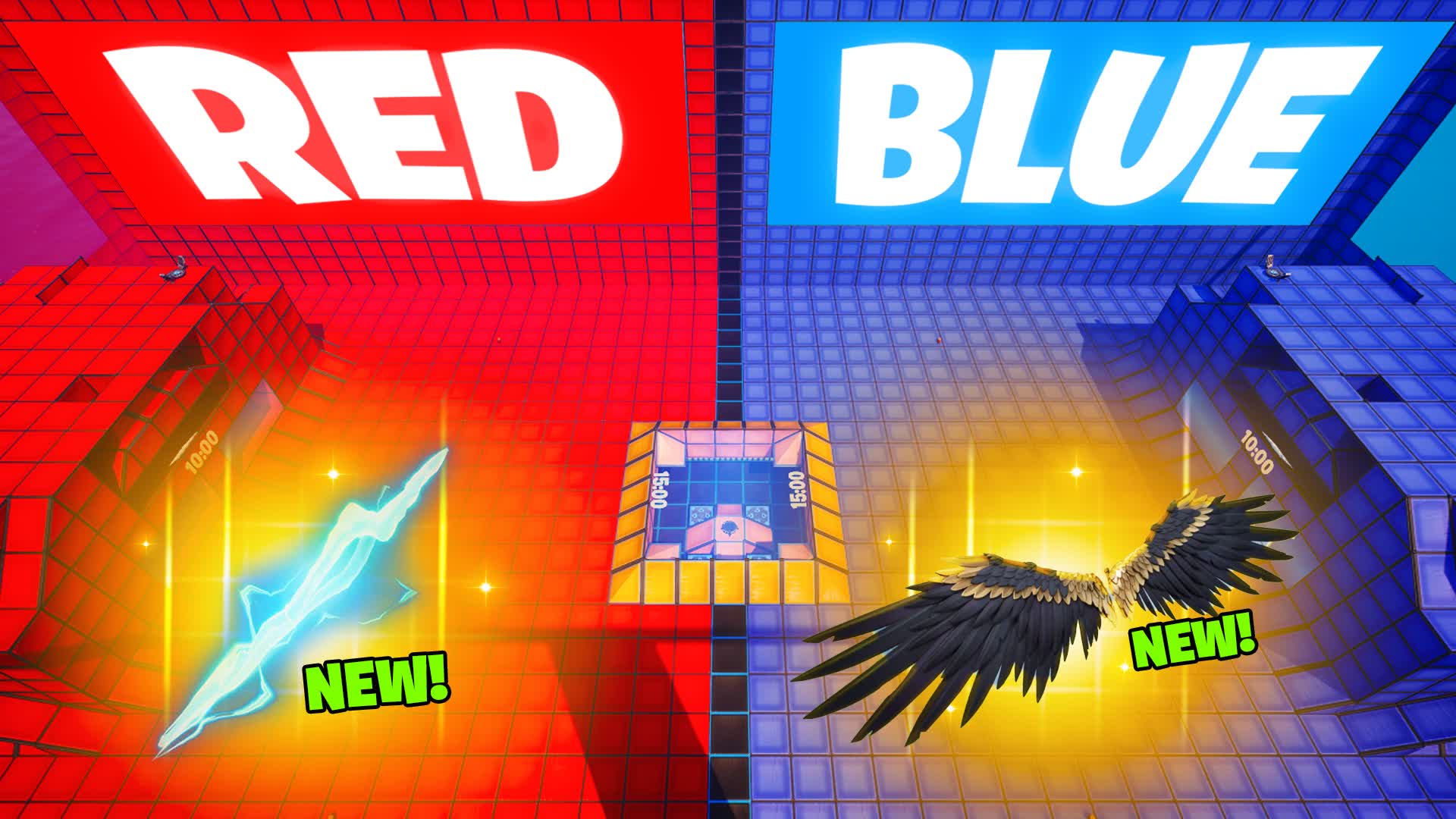 ULTIMATE🔴RED VS BLUE🔵 4154-2166-5976 by miniduck - Fortnite Creative ...