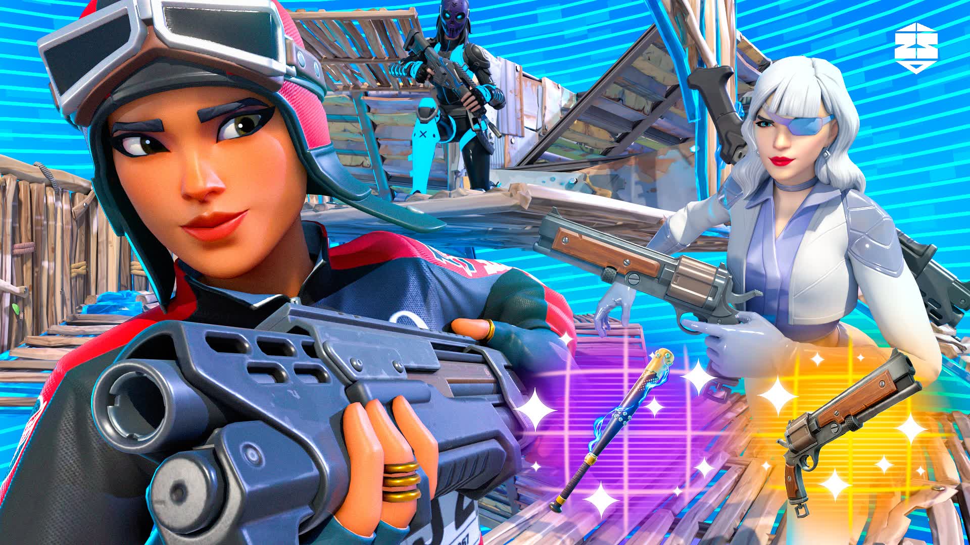 ZNN 32 Player Zone Wars 💙 4918-7458-0716 by zennec - Fortnite