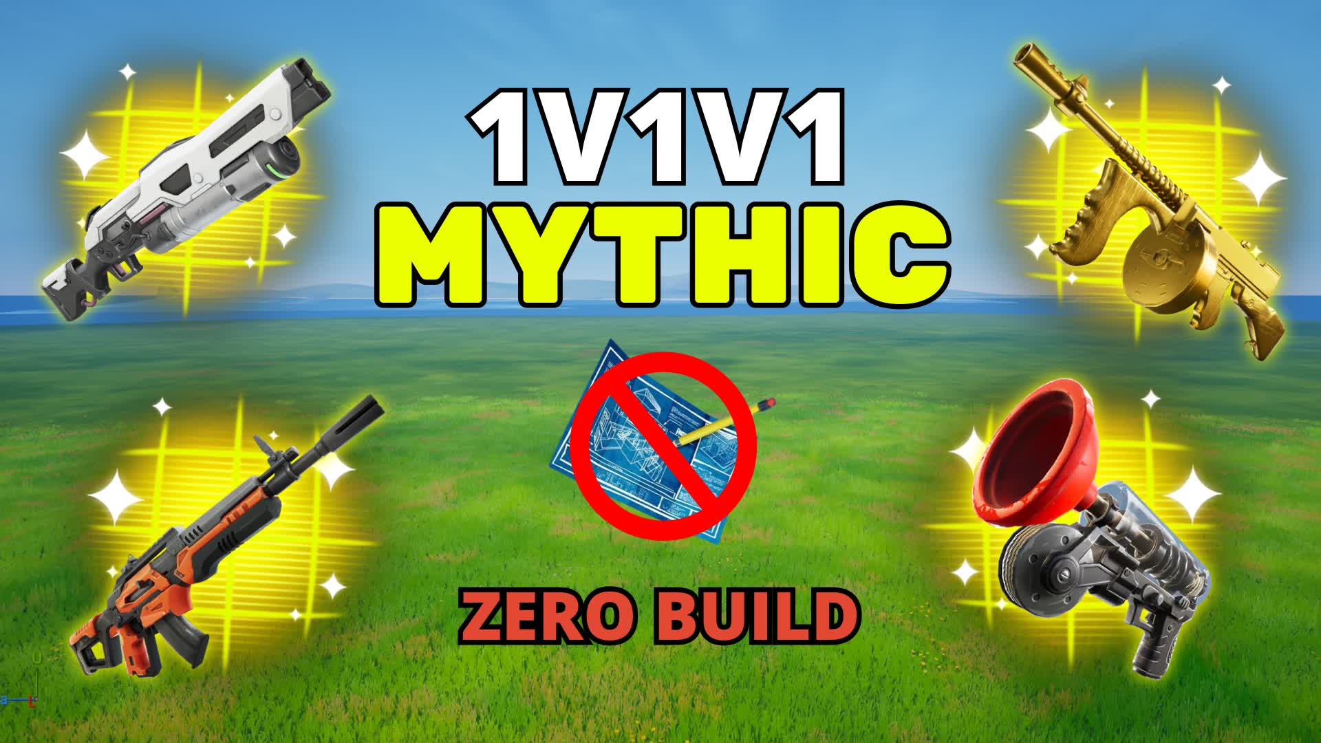 1V1V1 MYTHIC ZERO BUILD FREE FOR ALL 2751-6715-9285 by ricprod - Fortnite
