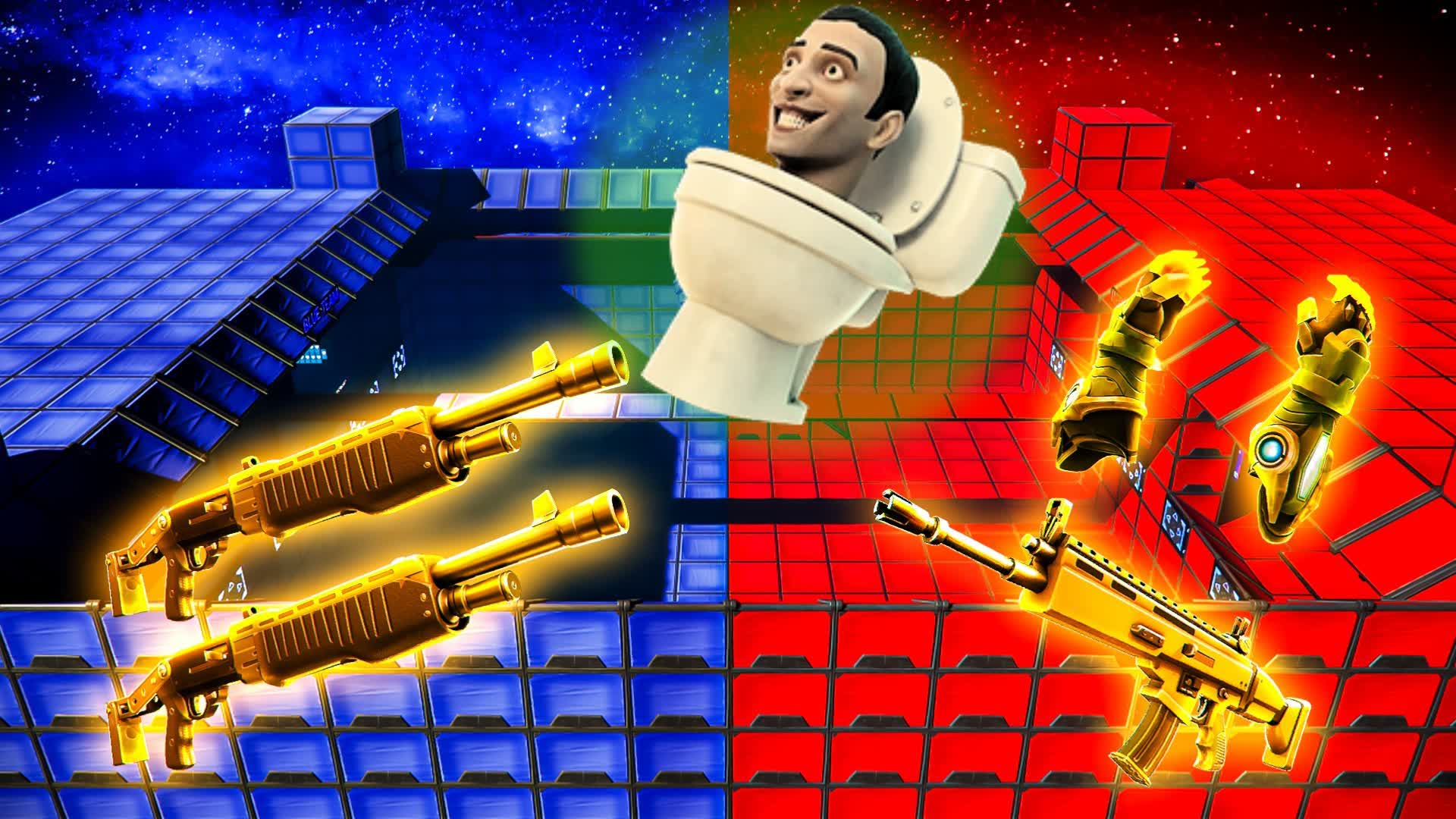 RED VS BLUE SKIBIDI 0315-9441-1956 by kika-77 - Fortnite Creative Map ...
