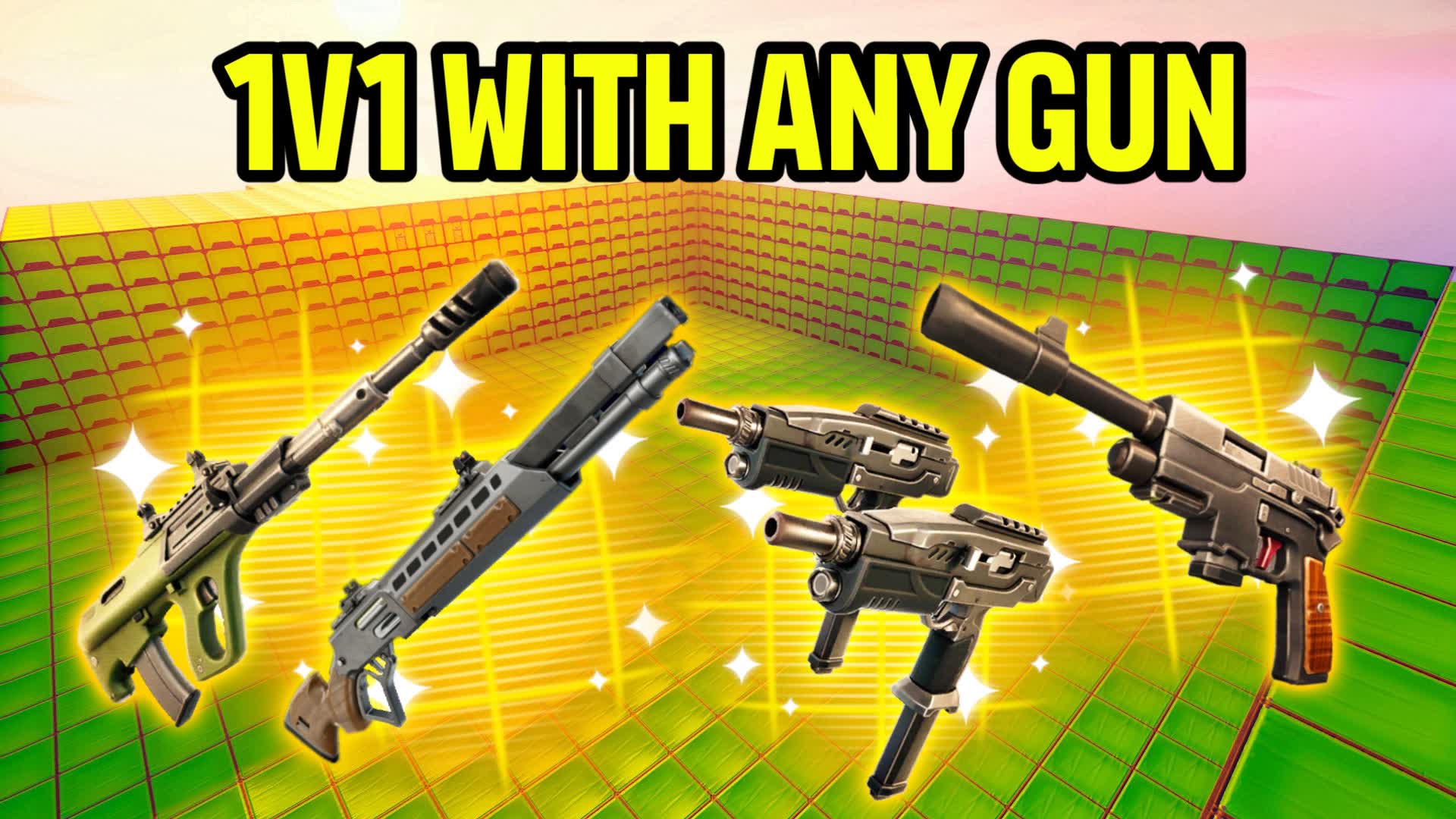 1V1 WITH ANY GUN 2217-9548-8470 by devan_studios - Fortnite Creative Map Code - Fortnite.GG