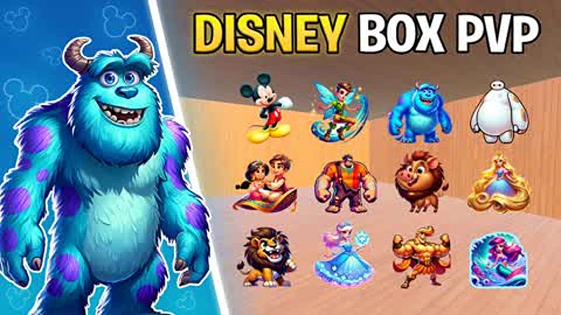 DISNEY BOXFIGHTS 📦 2669-1691-7041 by raisabos - Fortnite