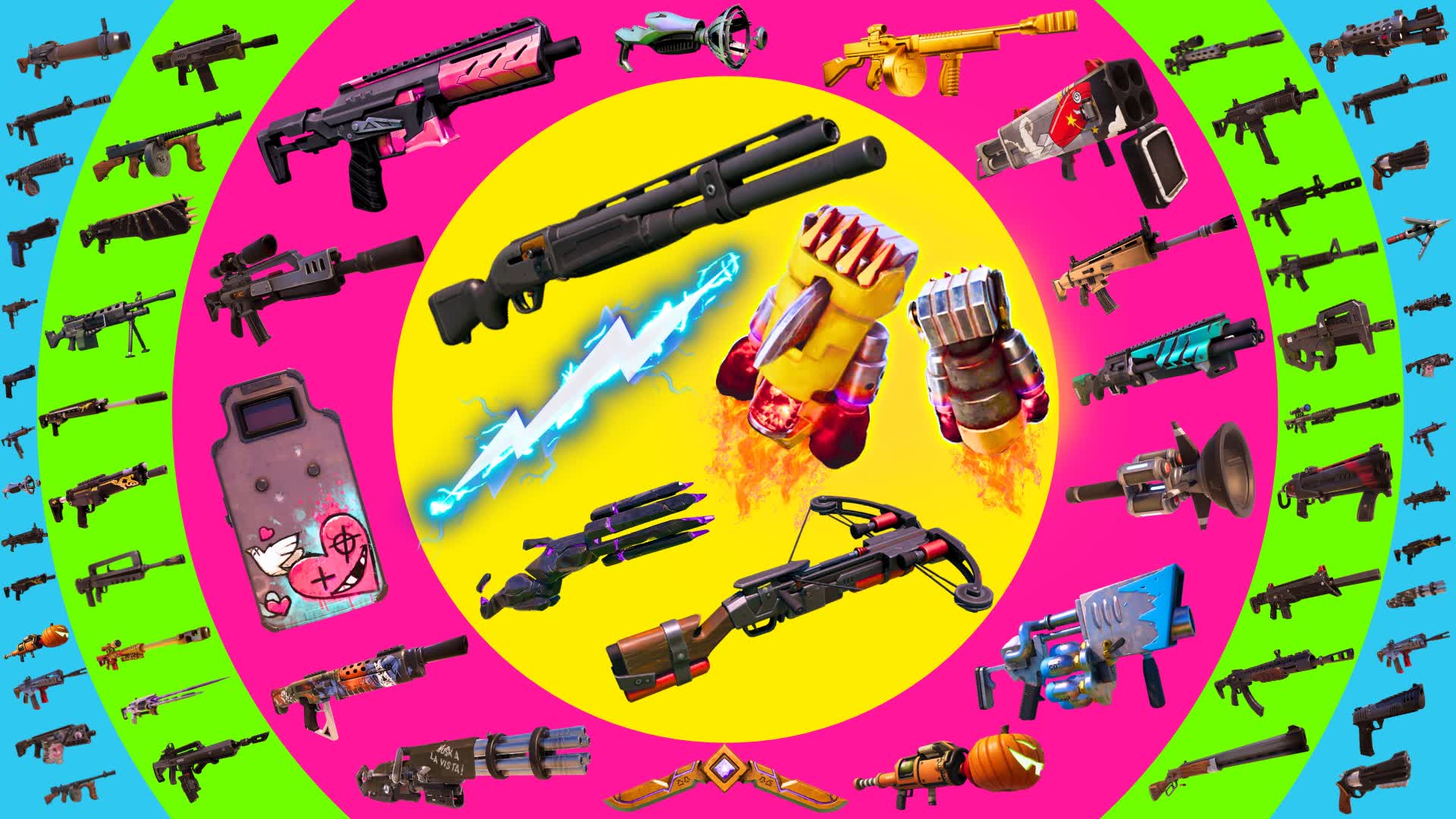MEGA GUN GAME 💯 1045-7635-8822 by johnnyblueprint - Fortnite Creative ...