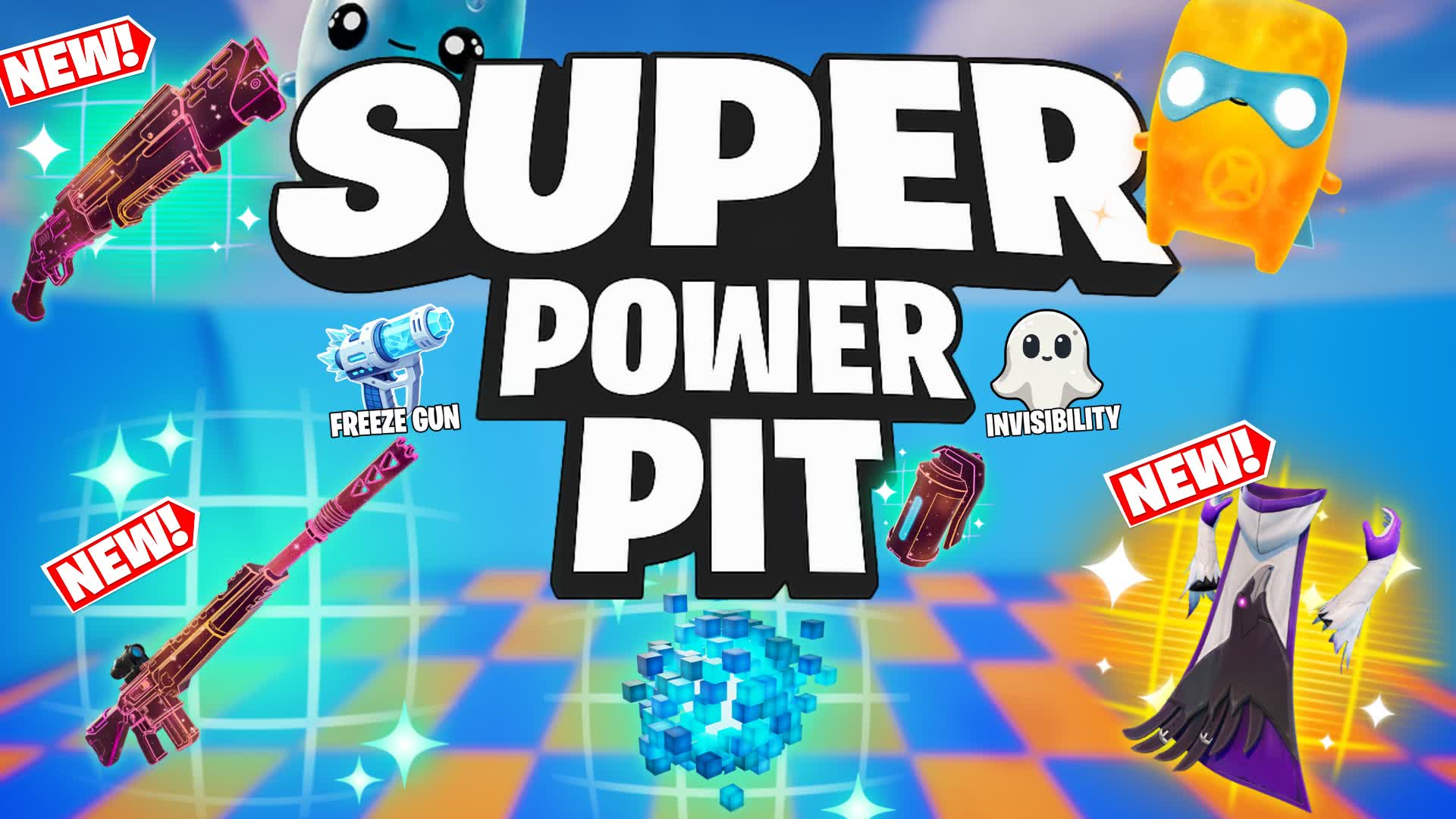 🦸Super Power Pit 2211-2959-7848 by spiraldr - Fortnite Creative Map ...