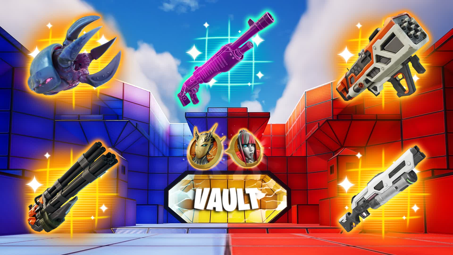 NEW RUMBLE RED VS BLUE 🔴🔵 3208-4974-7636 by fausti - Fortnite Creative ...