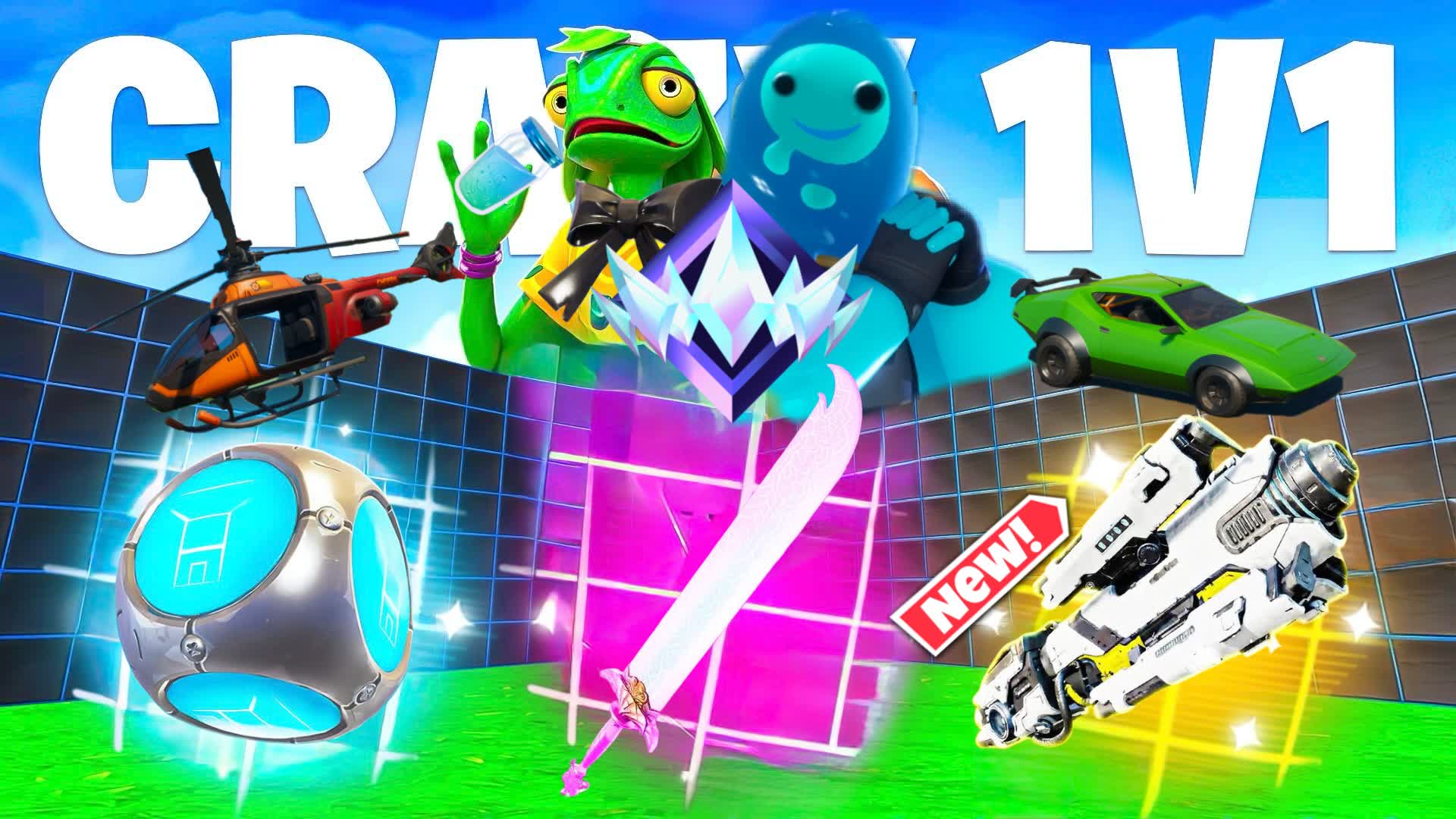 CRAZY 1V1 FFA - ALL GUNS & CARS 8363-8895-1352 by eufnstudio - Fortnite ...