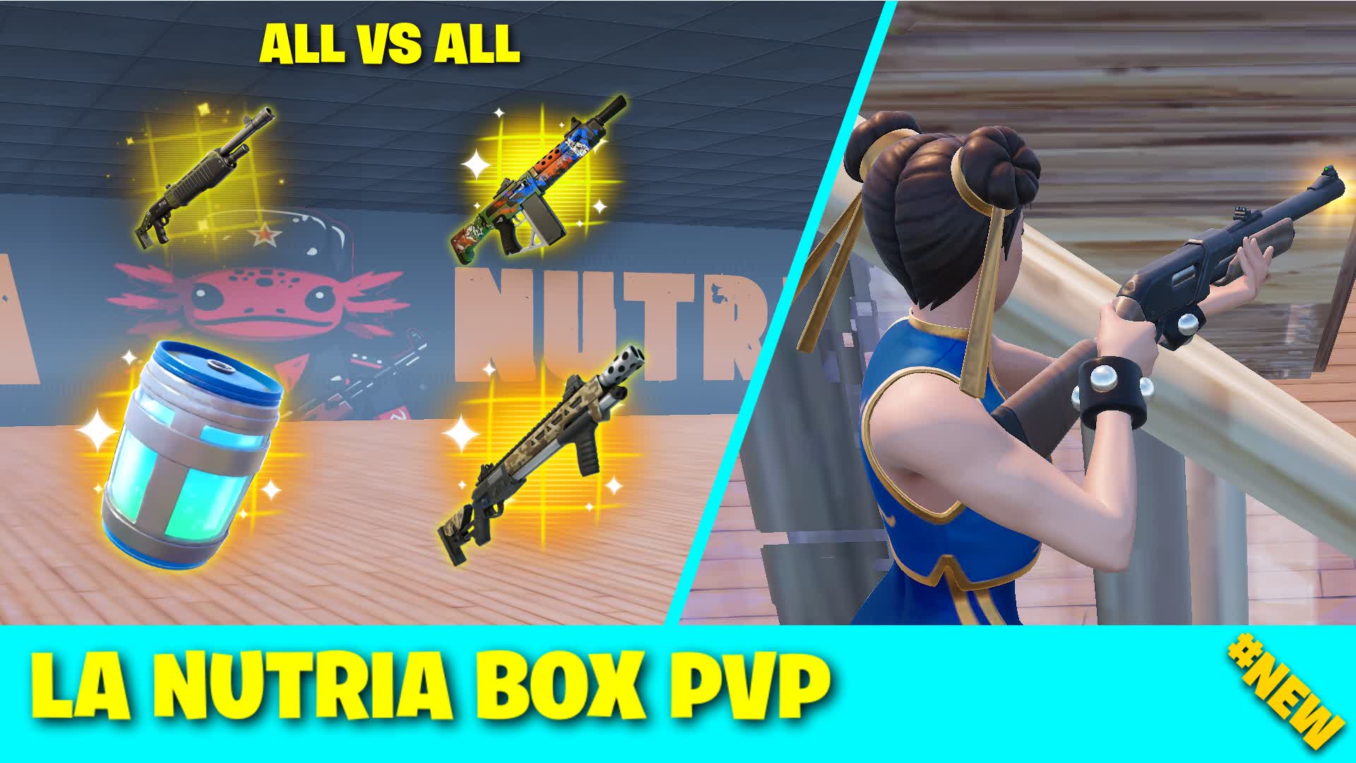 La nutria Box PVP 8741-4850-9516 by ftaco1 - Fortnite Creative Map Code ...