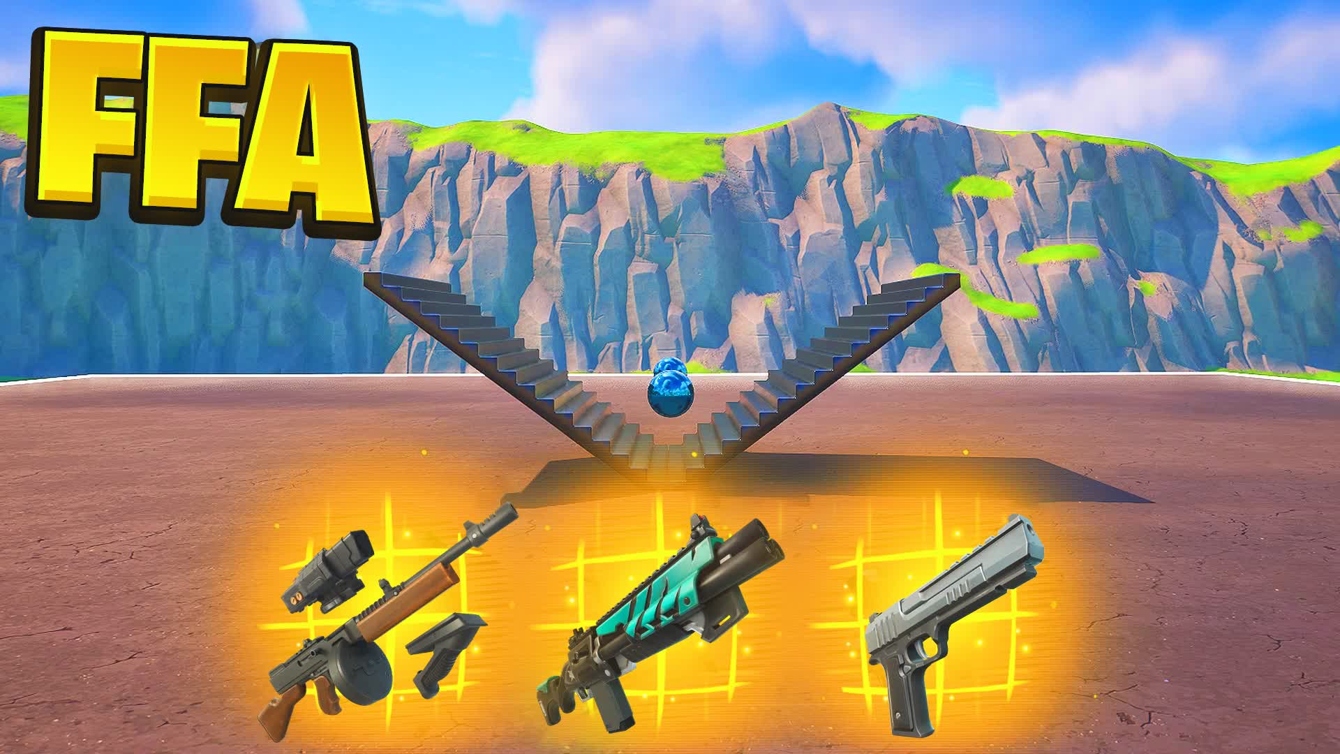 ALL MYTHICS - FFA BUILDFIGHTS 4991-7641-9060 by pengybtw - Fortnite ...