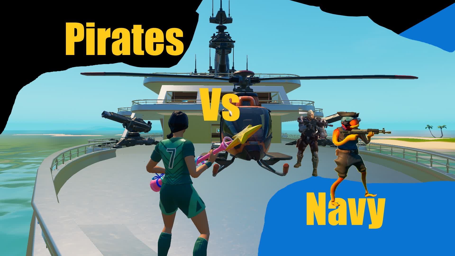 Pirates vs Navy 50v50 2510-2000-3143 by ghostprothenoob - Fortnite ...