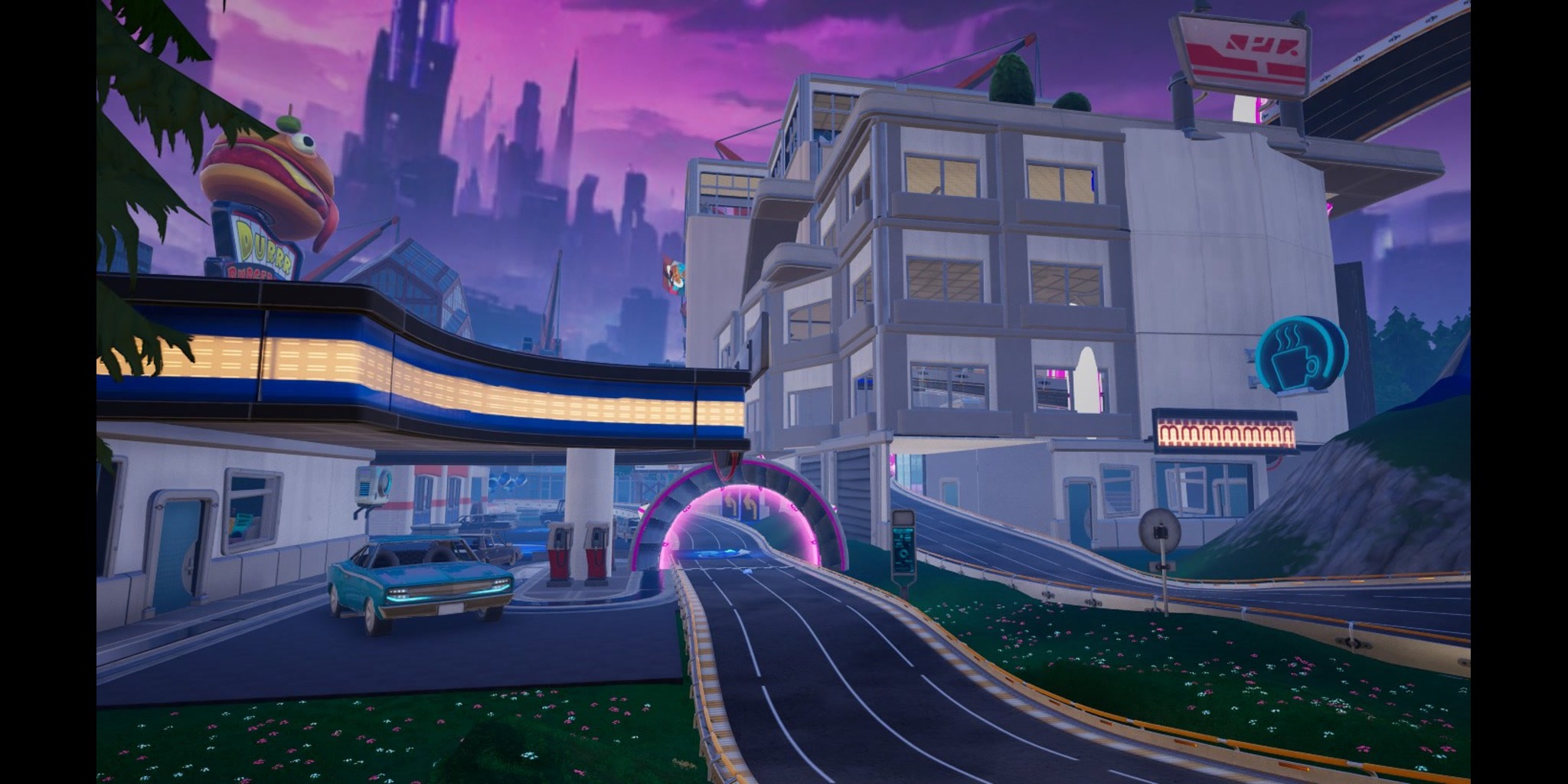 Neon Nights Racer 7446-8624-0415 by bigols - Fortnite Creative Map Code ...