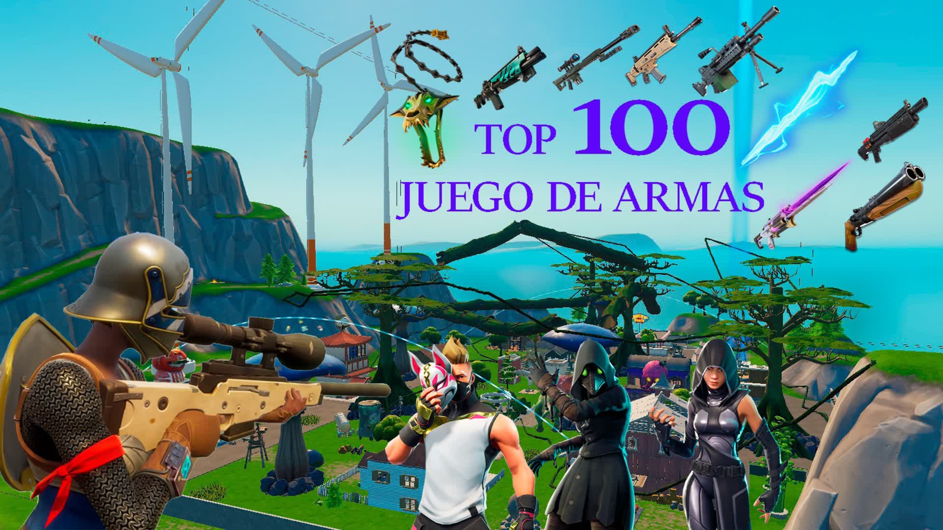 TOP 100 1822-0860-1380 by deltacool - Fortnite Creative Map Code ...